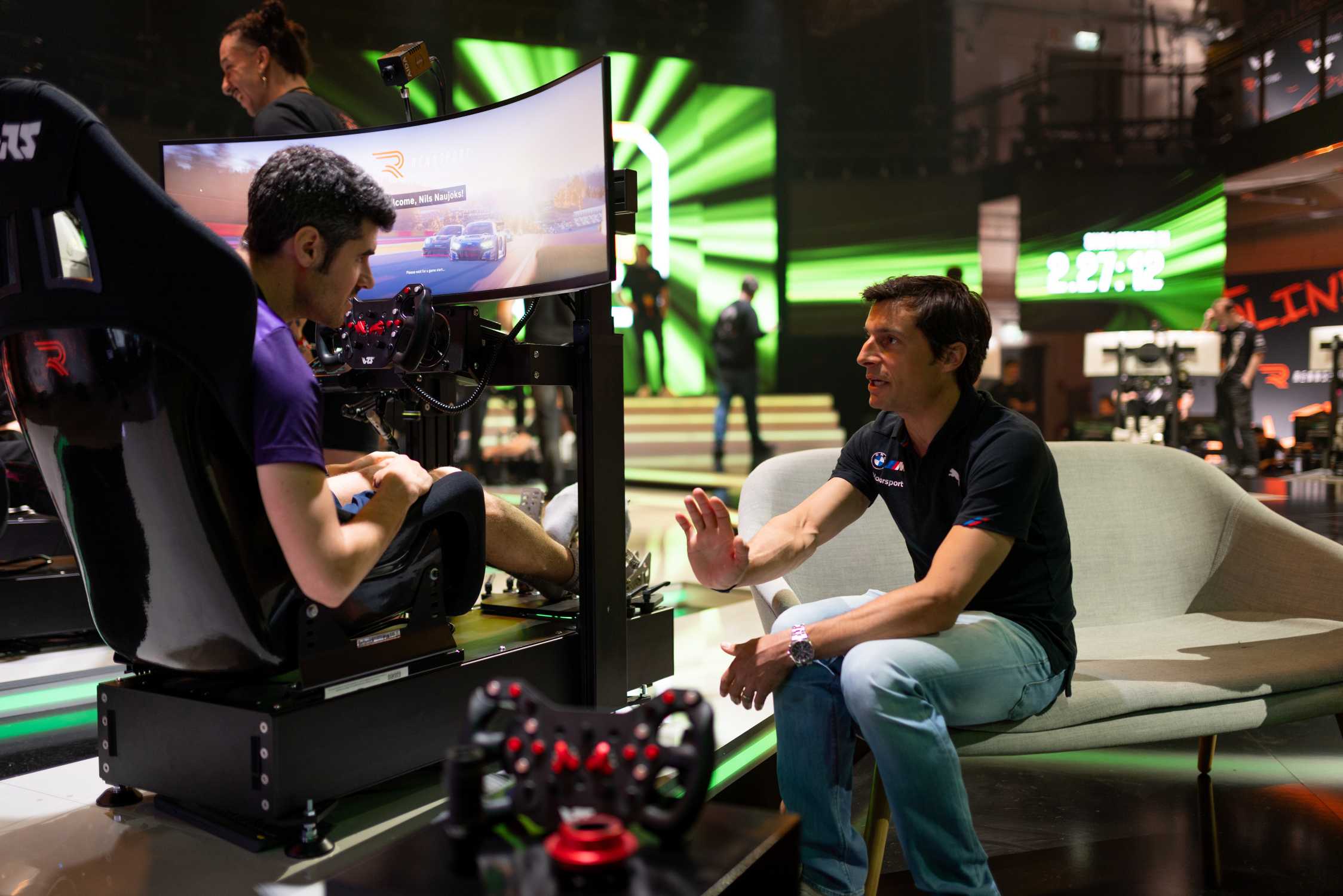 Munich (GER), 2-3 June 2023. ESL R1, Major, Spring Season, Rennsport, Nils Naujoks, BMW M Team ...