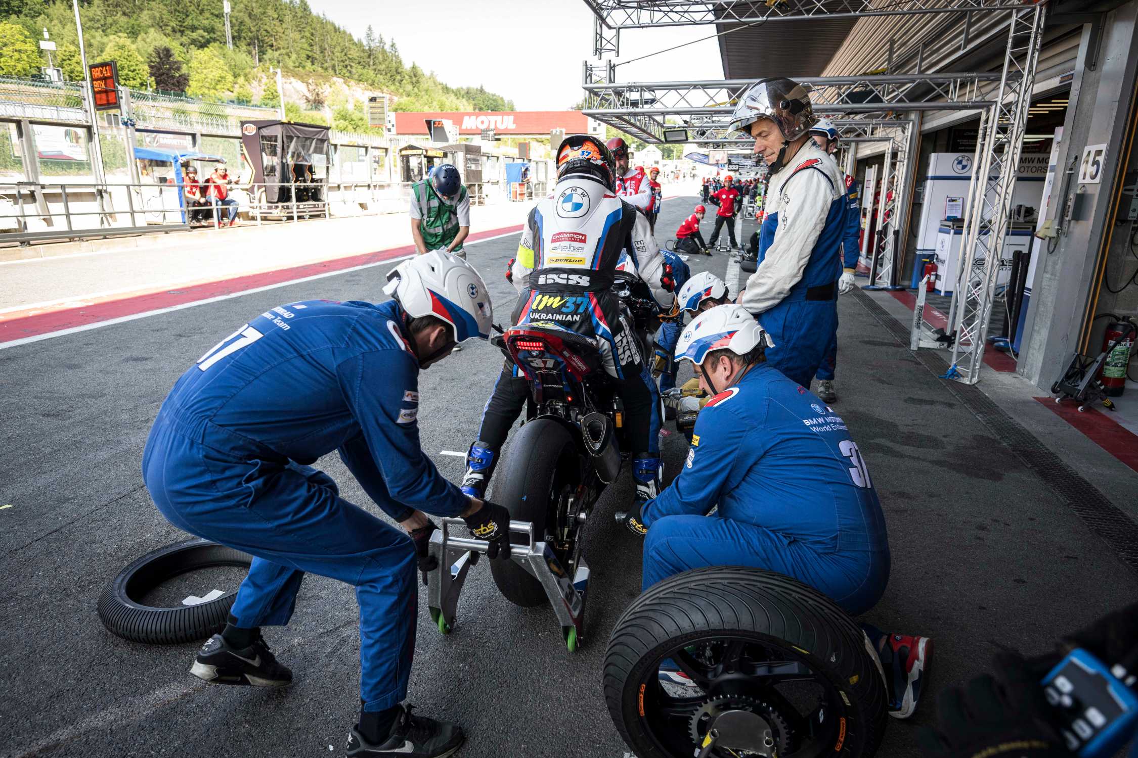 Spa-Francorchamps (BEL), 16th to 18th June 2023. BMW Motorrad Motorsport, FIM Endurance World ...