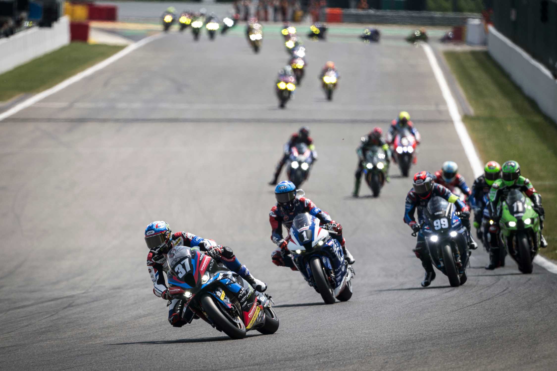 Spa-Francorchamps (BEL), 16th to 18th June 2023. BMW Motorrad ...