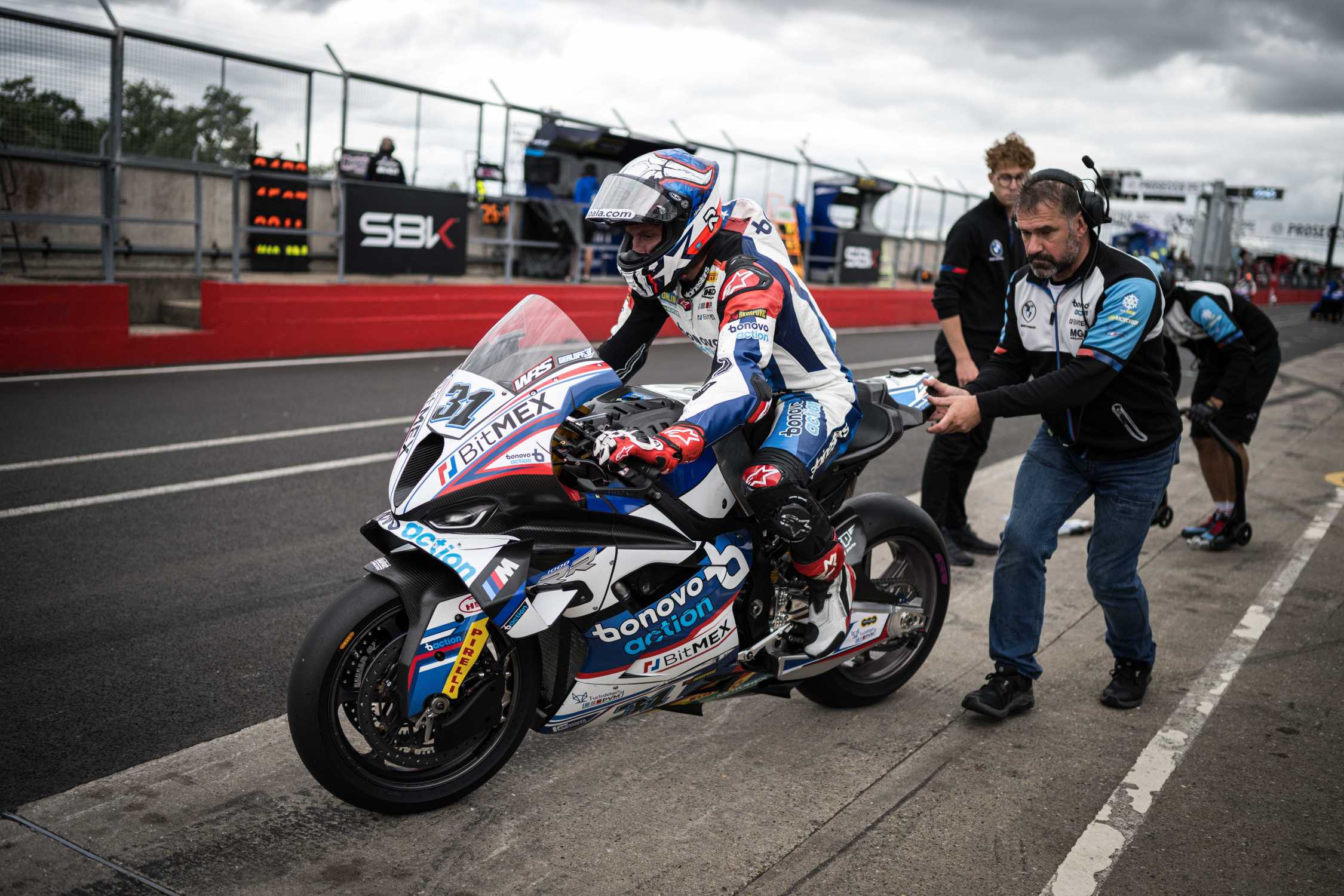 Donington (GBR), 1st July 2023. FIM Superbike World Championship ...