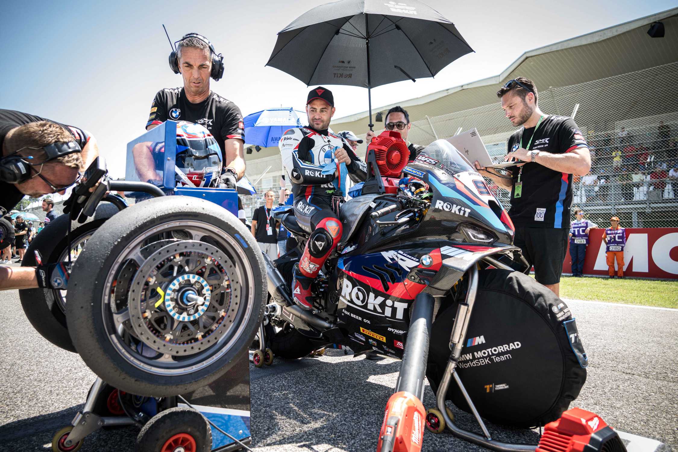 Imola (ITA), 15th July 2023. FIM Superbike World Championship. ROKiT ...