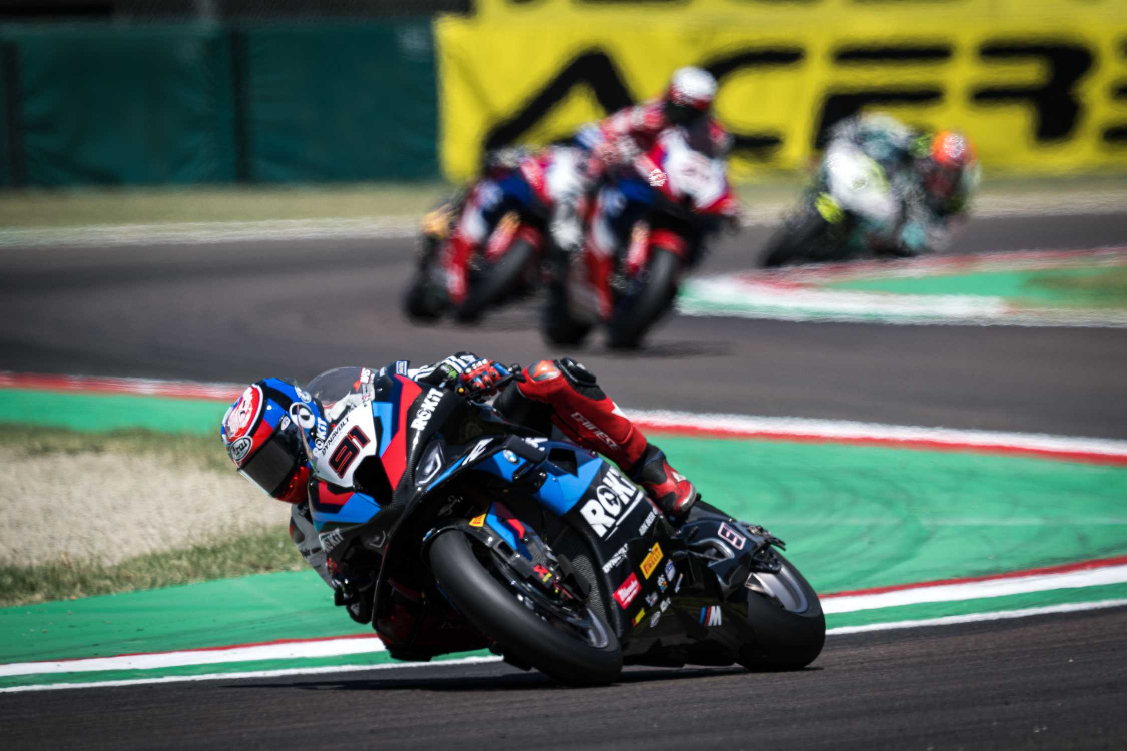 Imola (ITA), 15th July 2023. FIM Superbike World Championship. ROKiT ...