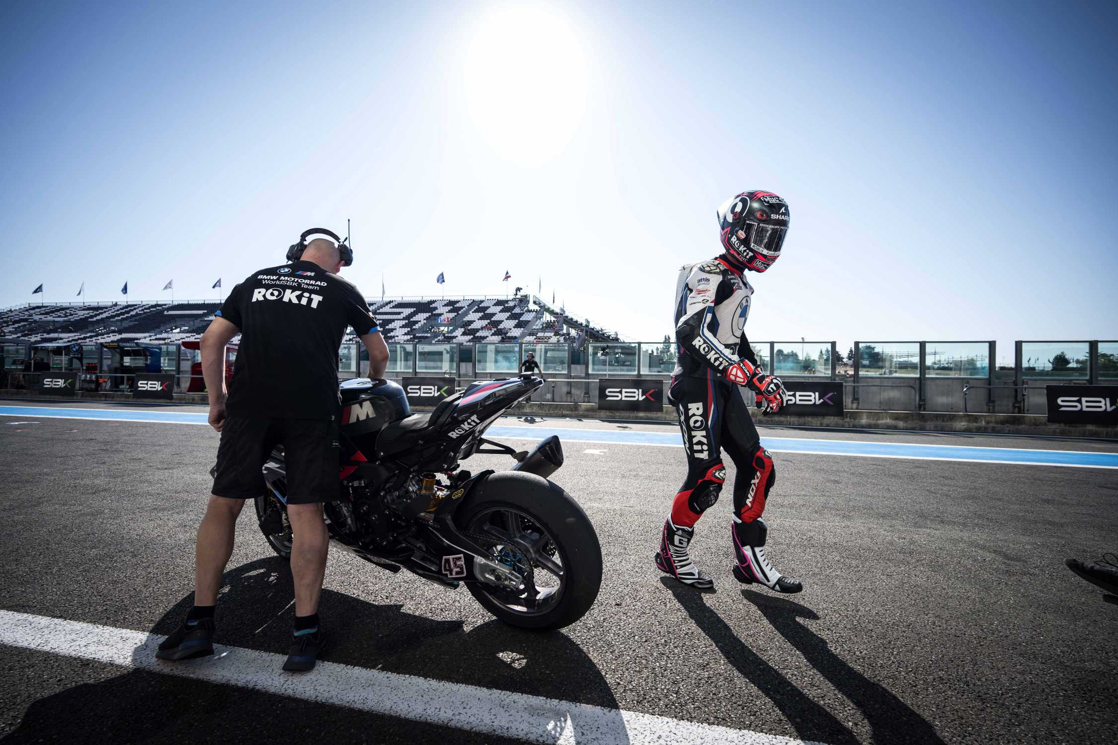 Magny-Cours (FRA), 8th September 2023. FIM Superbike World Championship ...