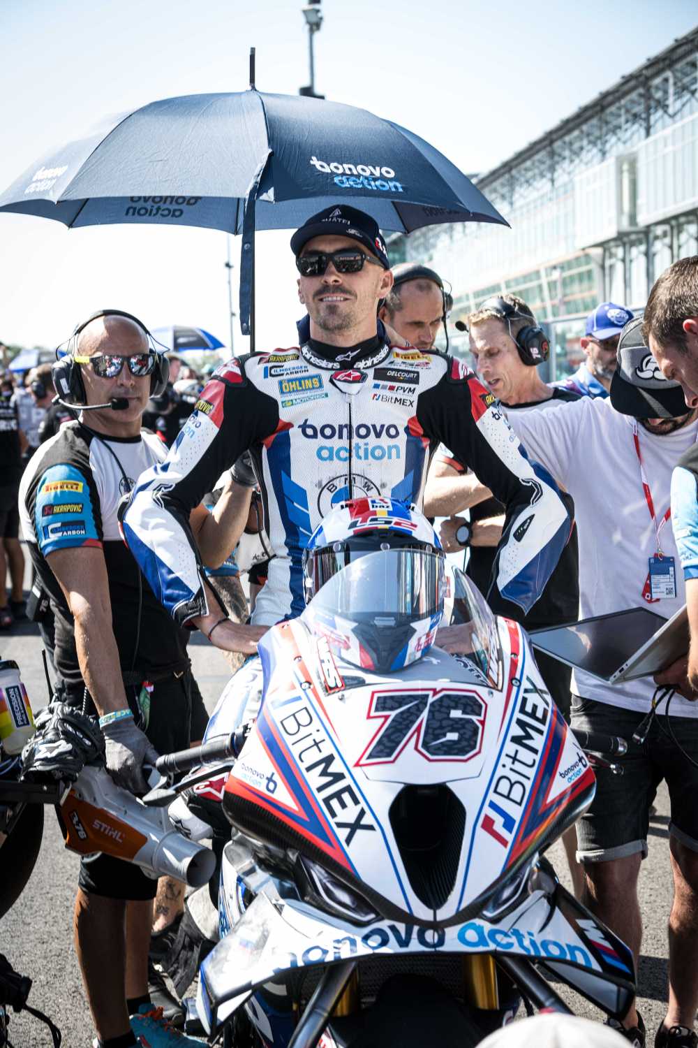 Magny-Cours (FRA), 9th September 2023. FIM Superbike World Championship ...