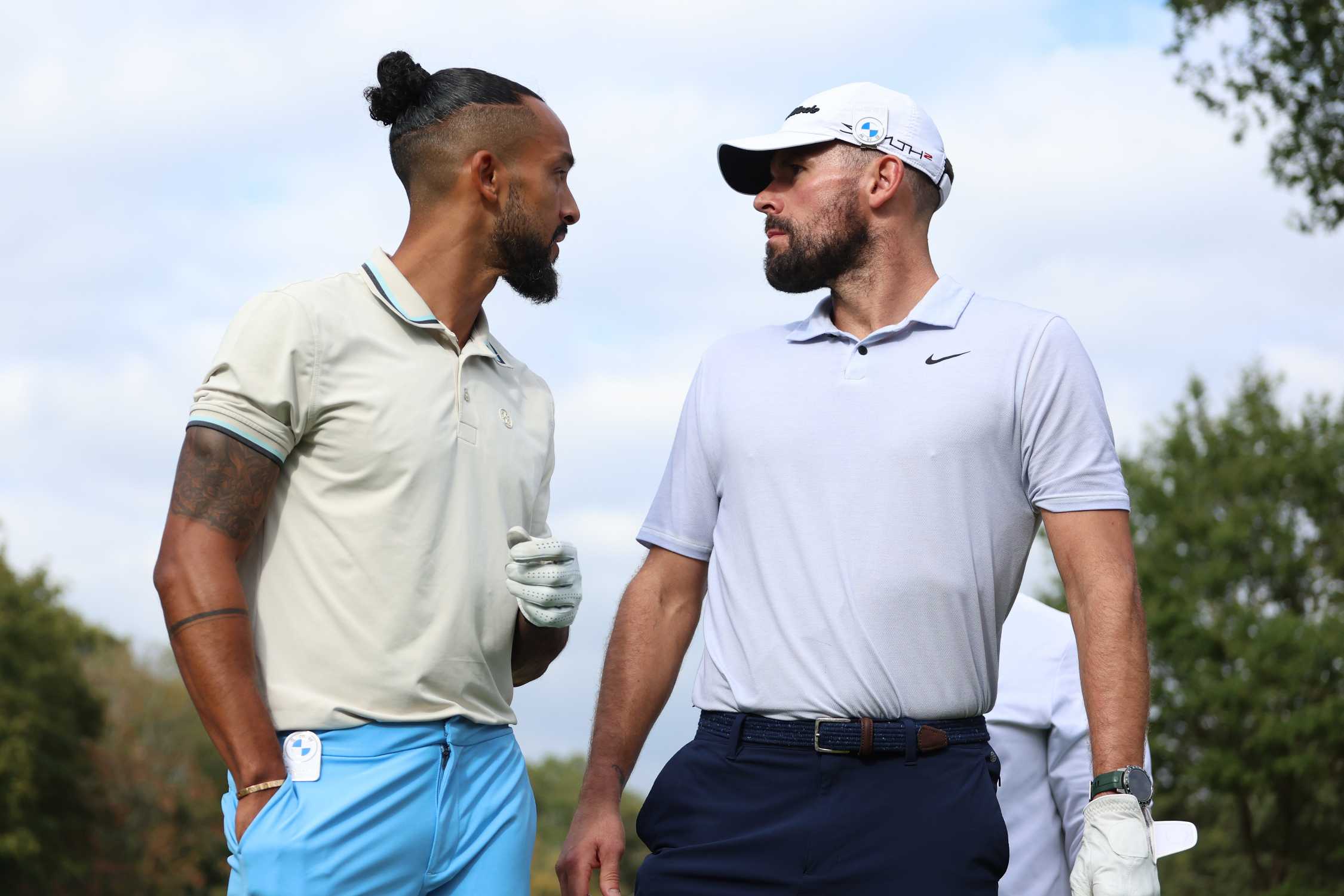 BMW PGA Championship - Celebrity Pro-Am - Ben Foster, Theo Walcott