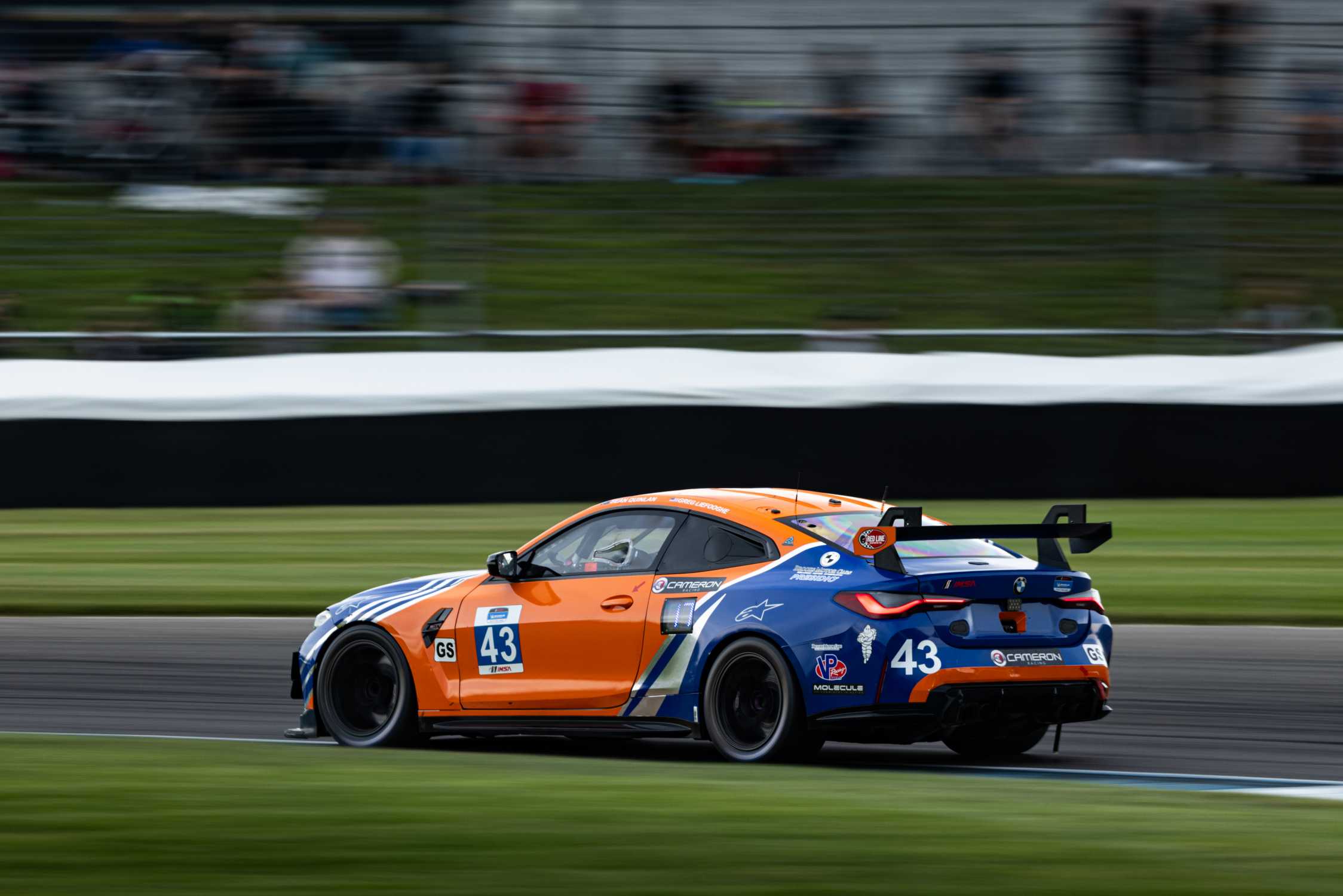 Indianapolis (USA), 14th to 16th September 2023. BMW M Motorsport. IMSA ...