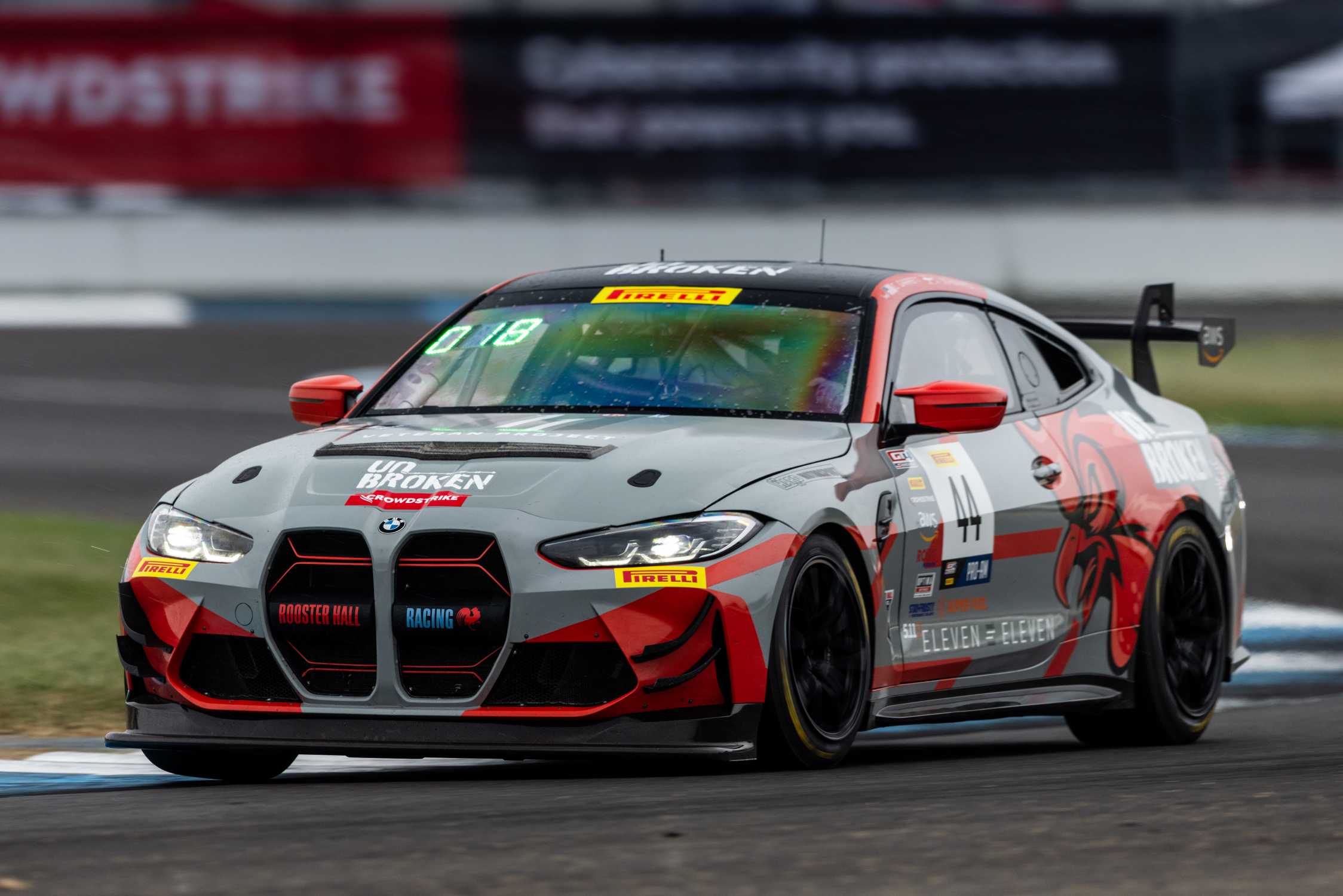 Indianapolis (USA), 4-7 October 2023. GT4 America, BMW M4 GT4, Rooster ...