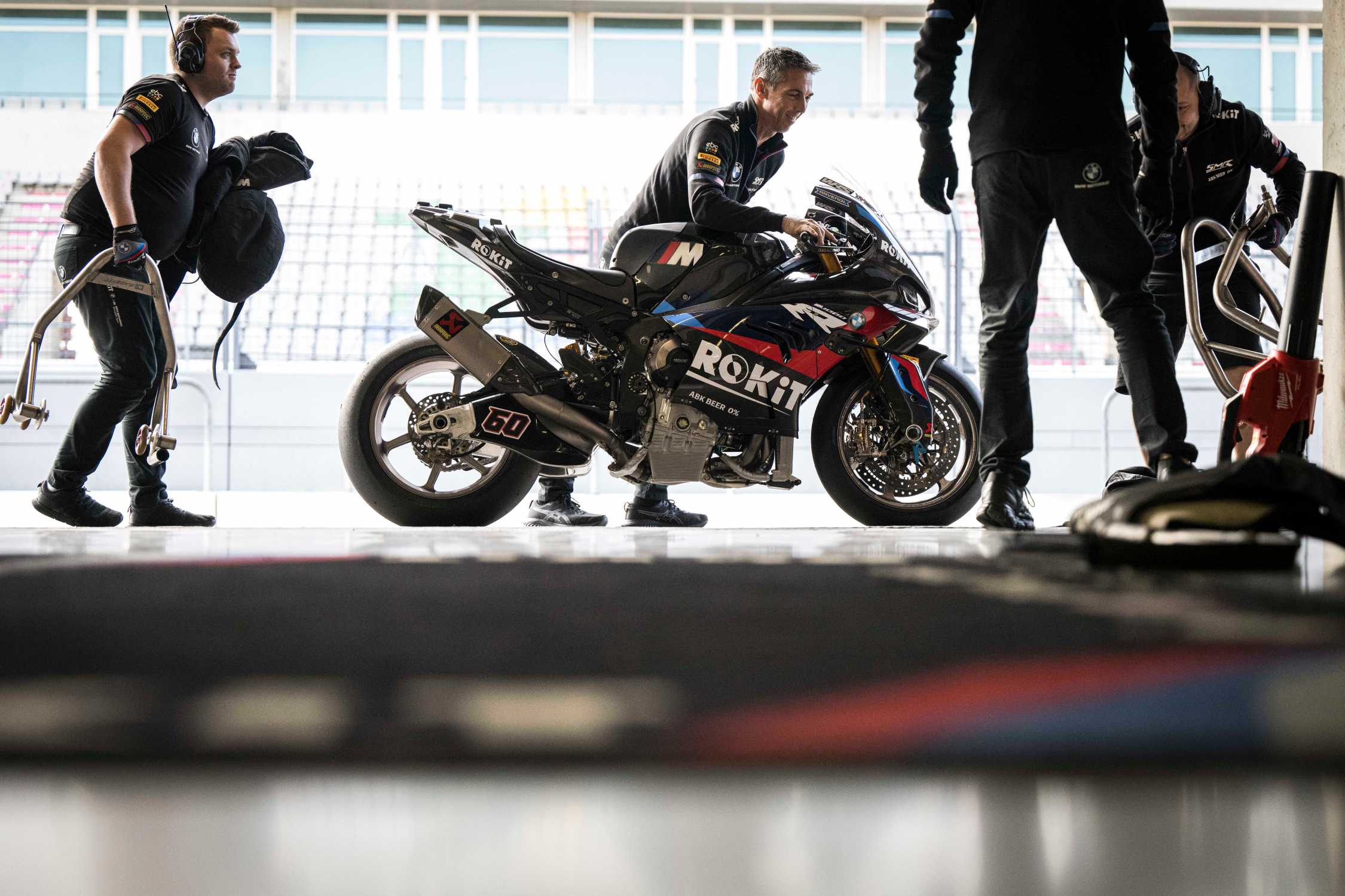 03rd December 2023. Portimao (POR). Winter Test. ROKiT BMW Motorrad ...