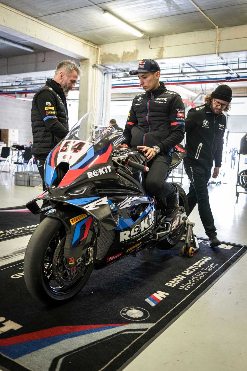 03rd December 2023. Portimao (POR). Winter Test. ROKiT BMW Motorrad ...