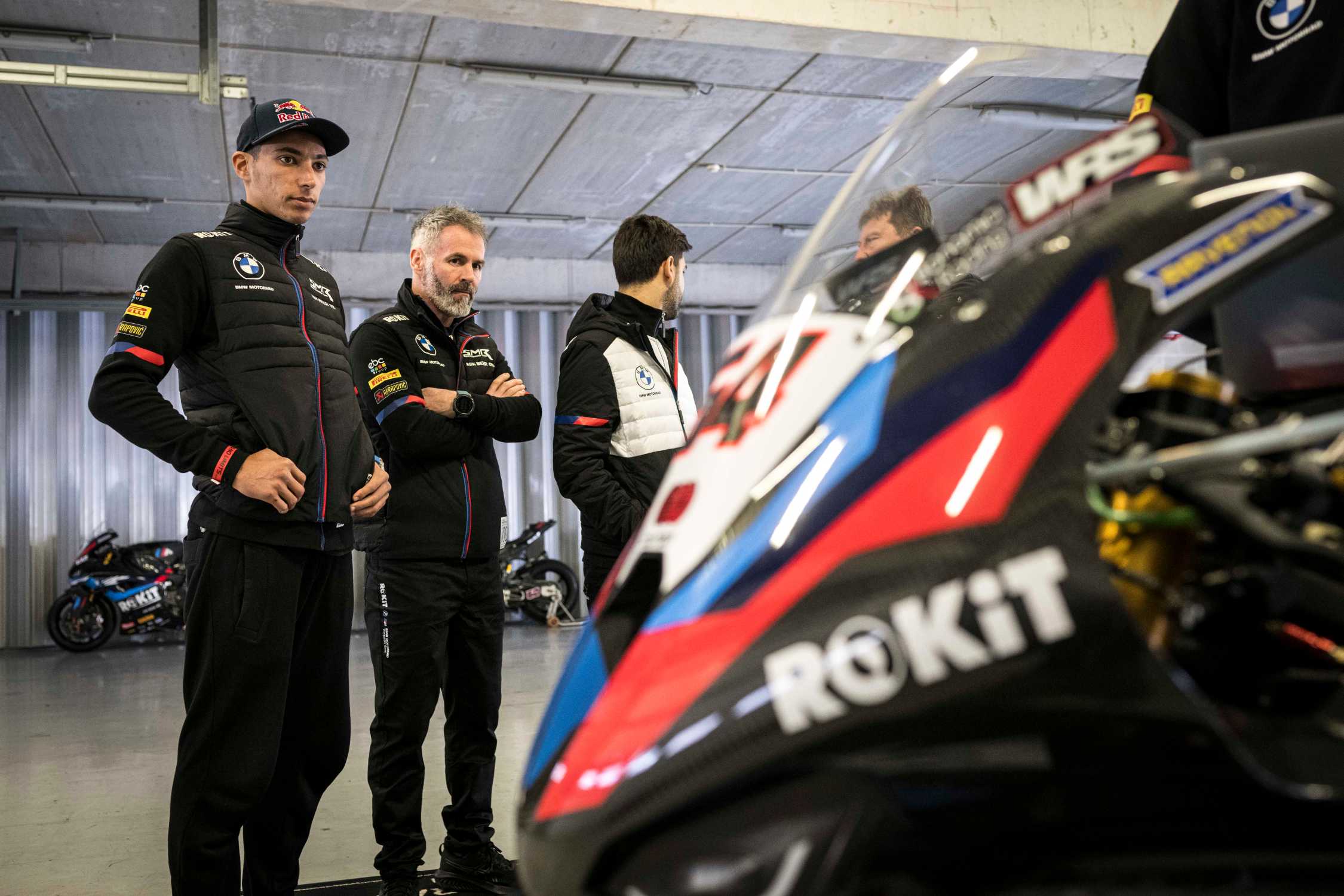 03rd December 2023. Portimao (POR). Winter Test. ROKiT BMW Motorrad ...