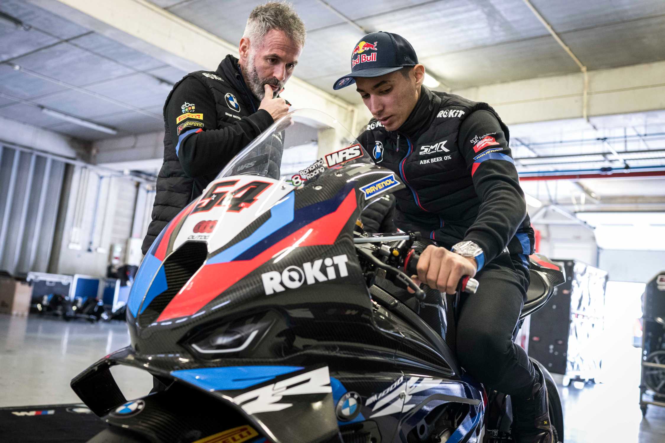 03rd December 2023. Portimao (POR). Winter Test. ROKiT BMW Motorrad ...