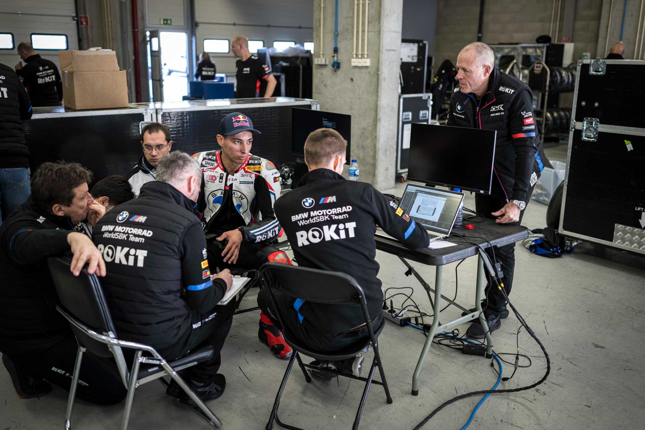 03rd December 2023. Portimao (POR). Winter Test. ROKiT BMW Motorrad ...