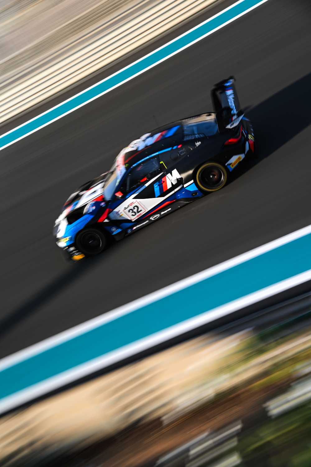 Abu Dhabi (UAE), 8th to 10th December 2023. BMW M Motorsport ...