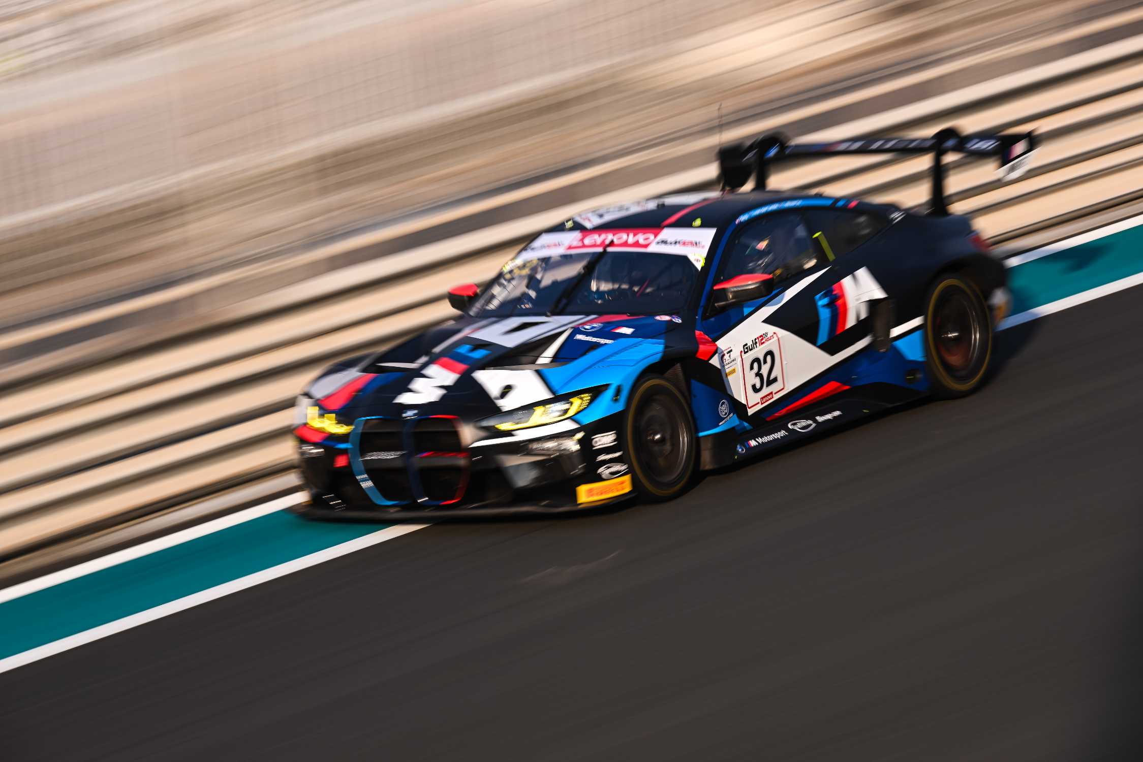 Abu Dhabi (UAE), 8th to 10th December 2023. BMW M Motorsport ...