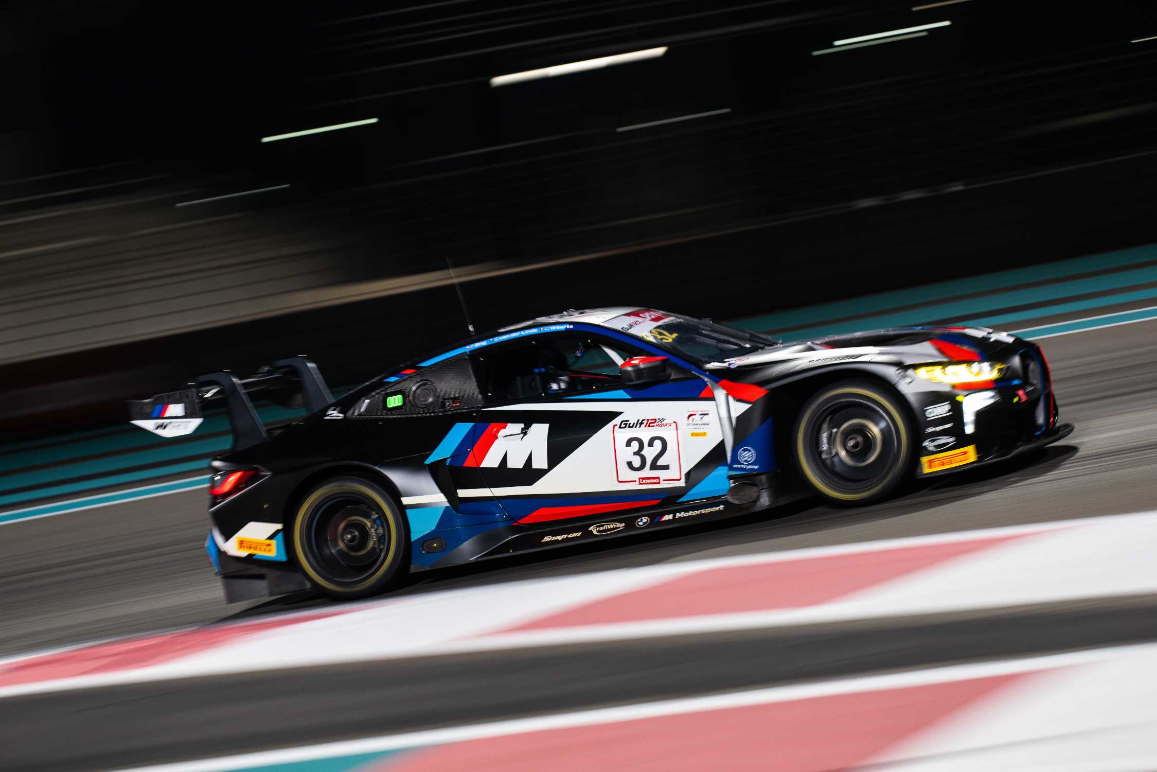 Abu Dhabi (UAE), 8th to 10th December 2023. BMW M Motorsport ...