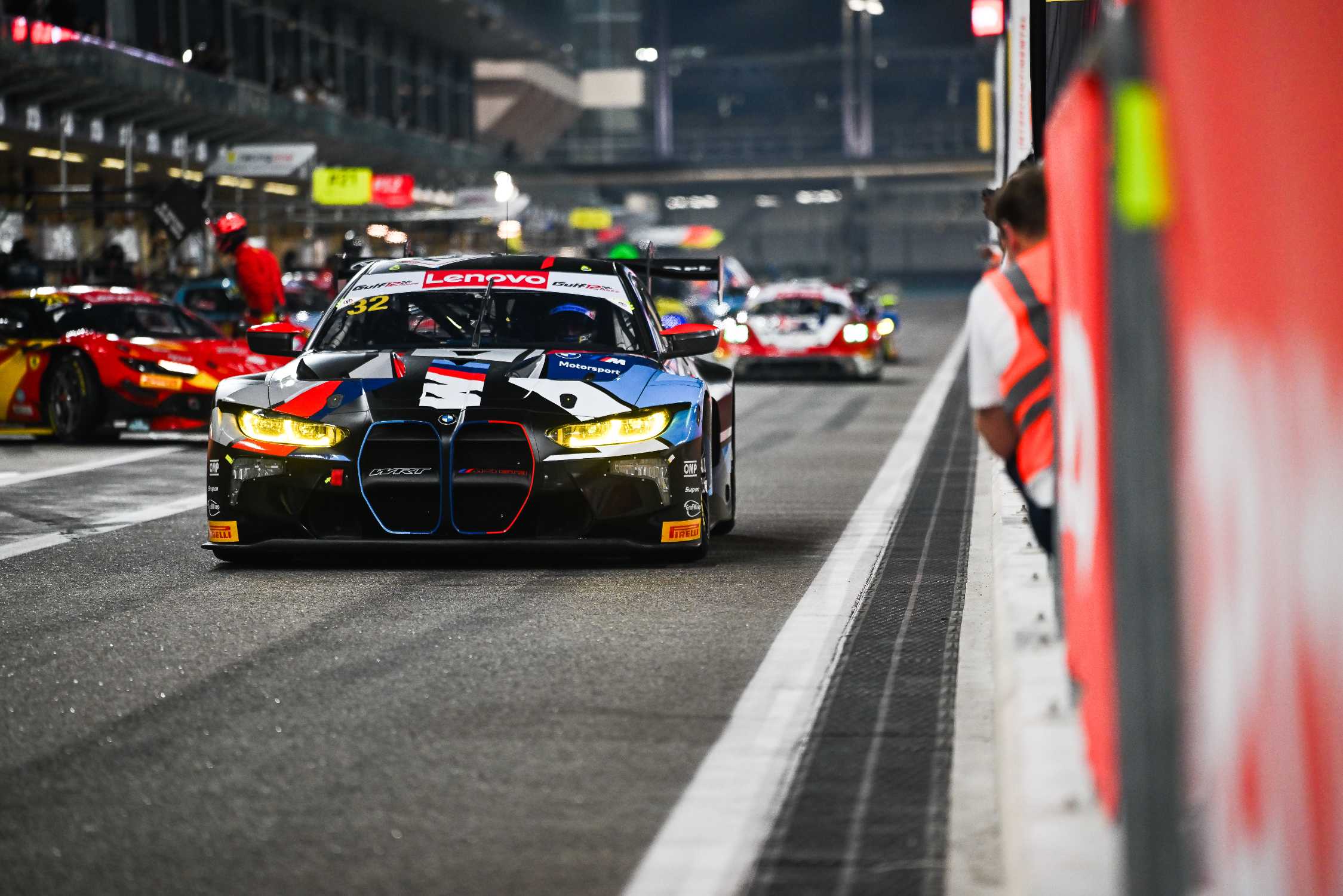 Abu Dhabi (UAE), 8th to 10th December 2023. BMW M Motorsport ...