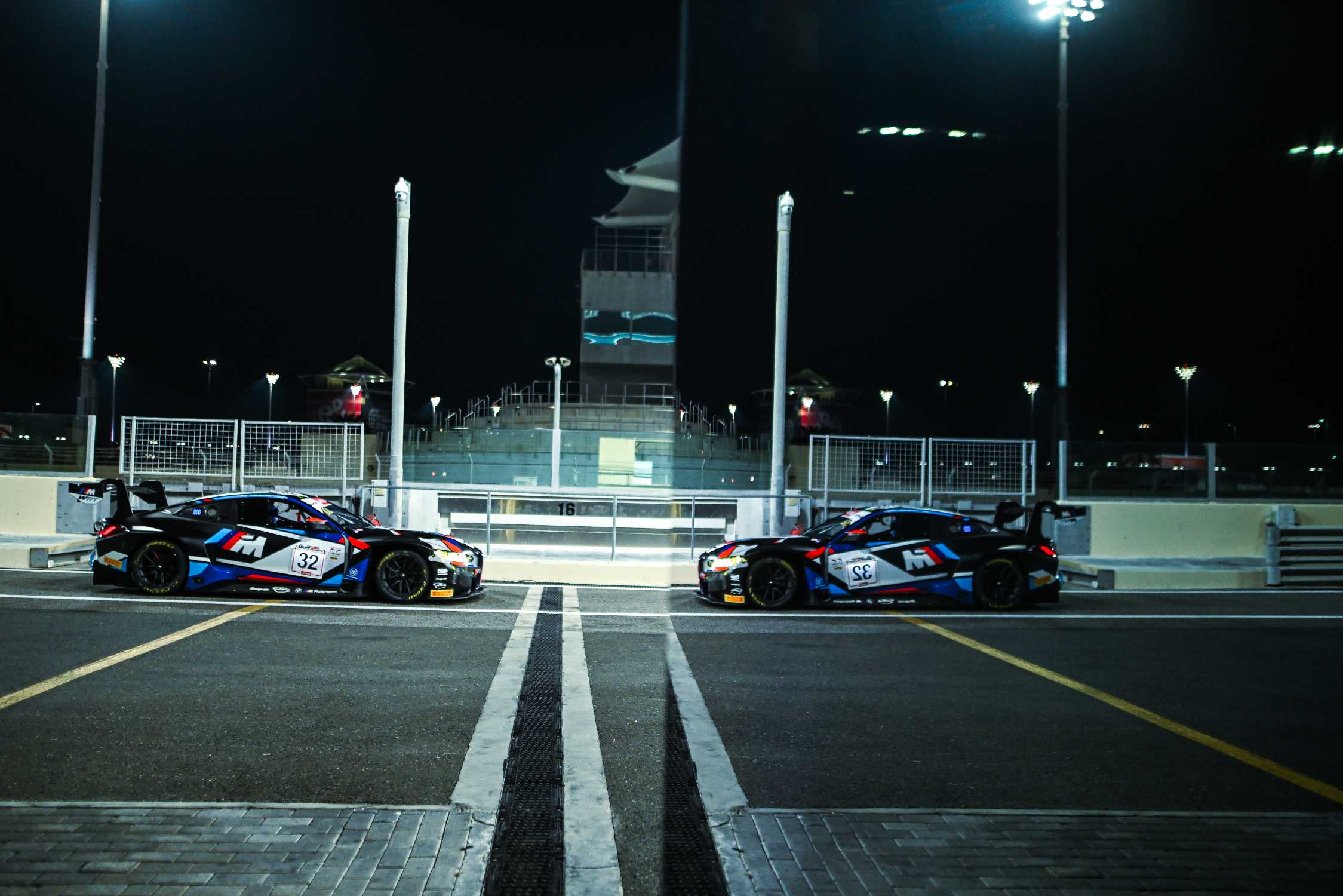 Abu Dhabi (UAE), 8th to 10th December 2023. BMW M Motorsport ...