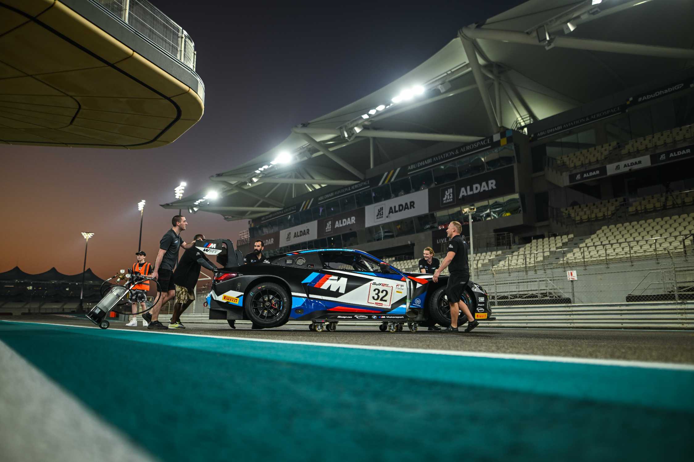 Abu Dhabi (UAE), 8th to 10th December 2023. BMW M Motorsport ...