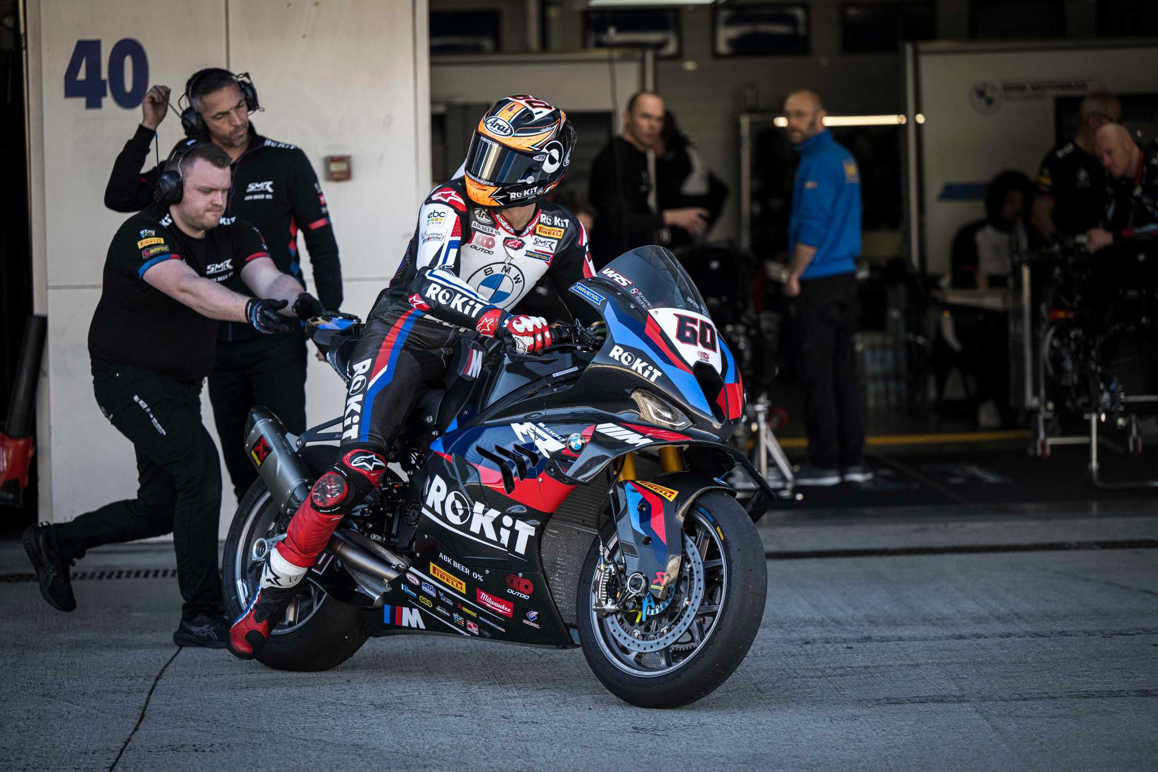 24th January 2024. Jerez de la Frontera (SPA). Winter Test. ROKiT BMW ...