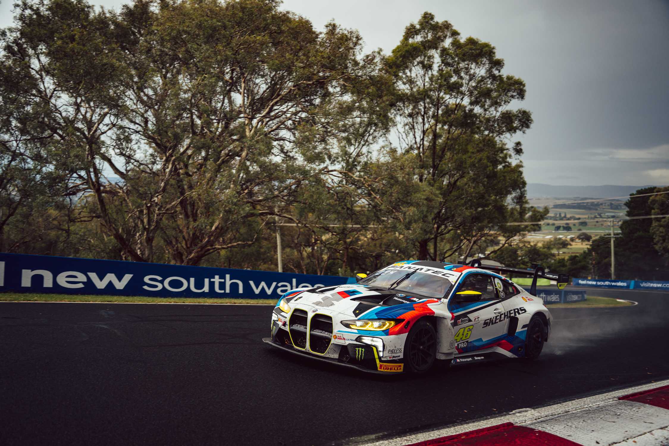 Bathurst (AUS), 15th to 18th February 2024. BMW M Motorsport, Bathurst 12 Hour, Intercontinental ...