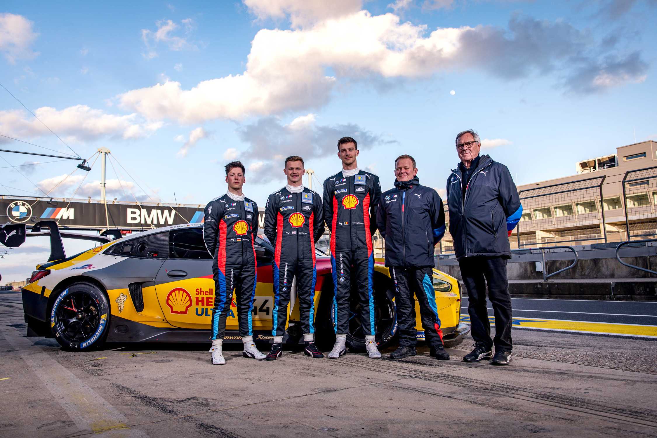 Nürburgring (GER), 22-23 March 2024. BMW M Team RMG, BMW M4 GT3, Shell ...