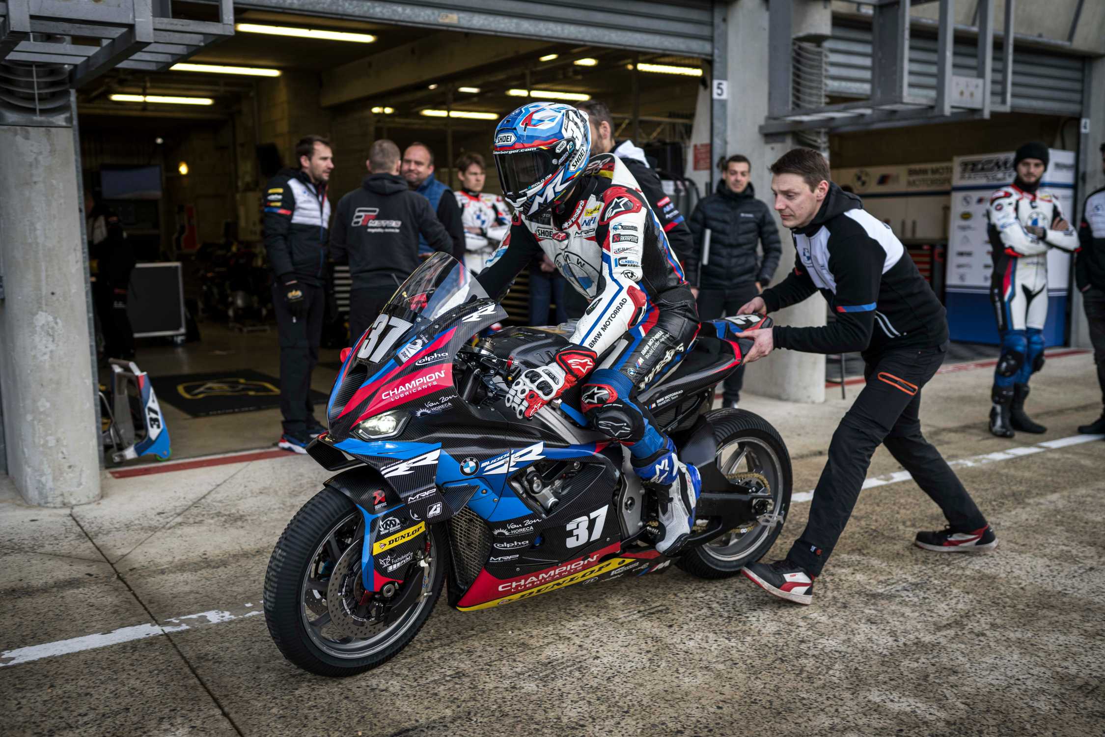 Le Mans (FRA), 2nd April 2024. BMW Motorrad Motorsport, FIM Endurance ...