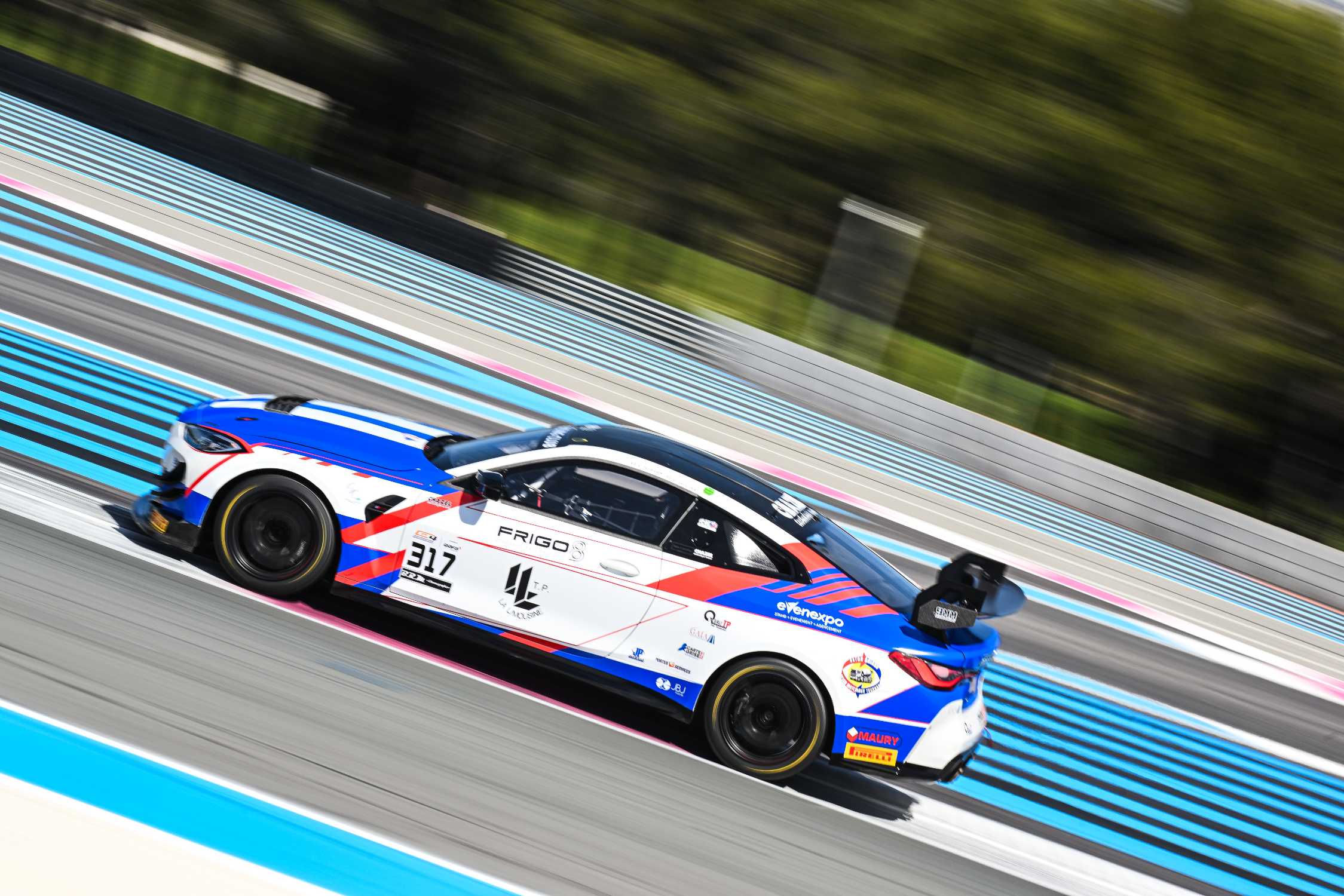 Le Castellet (FRA), 5-7 April 2024. GT4 European Series, BMW M4 GT4 ...