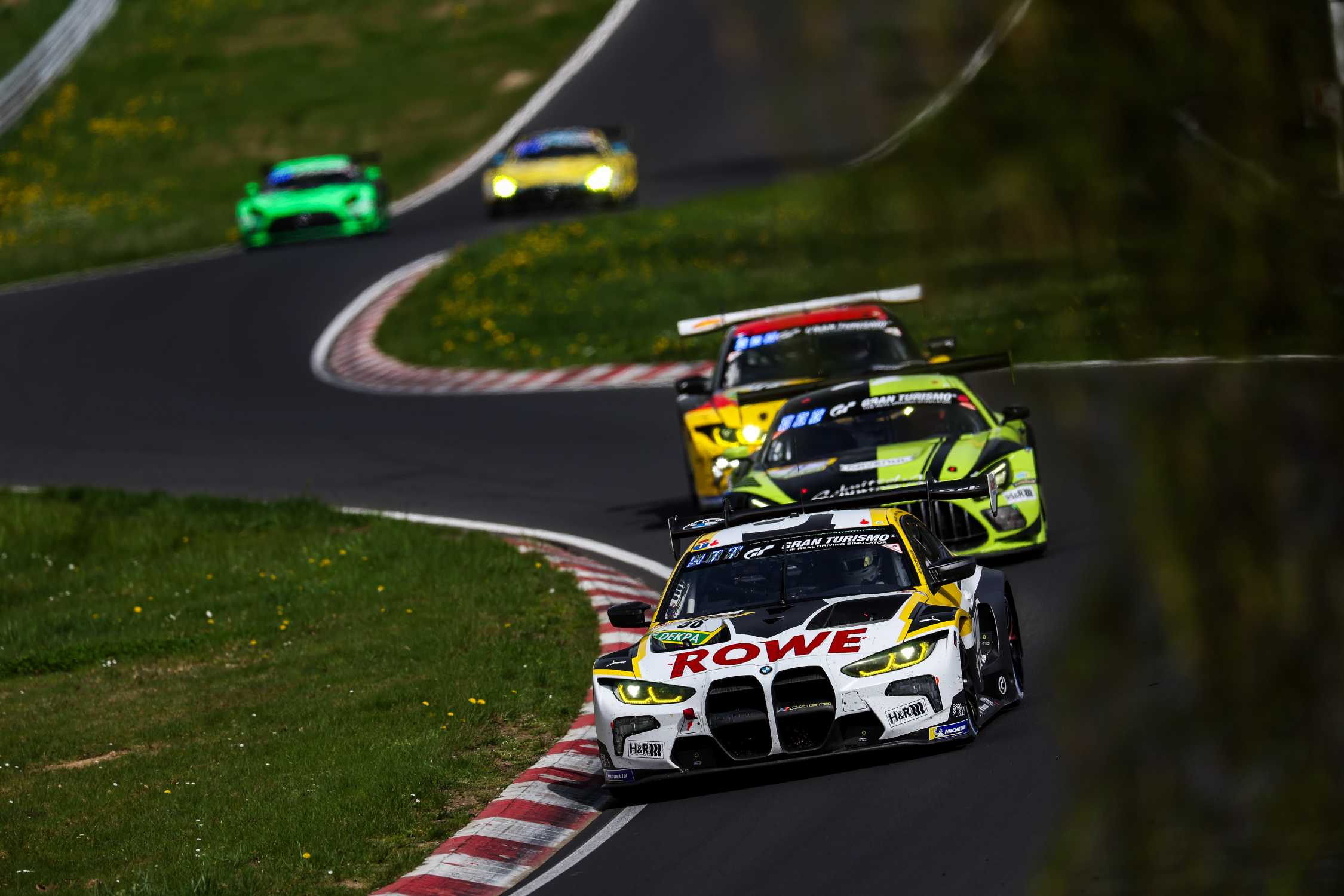 Nürburgring (GER), 13-14 April 2024. 24h Nürburgring Qualifiers, Nordschleife, #98 BMW M4 GT3 ...