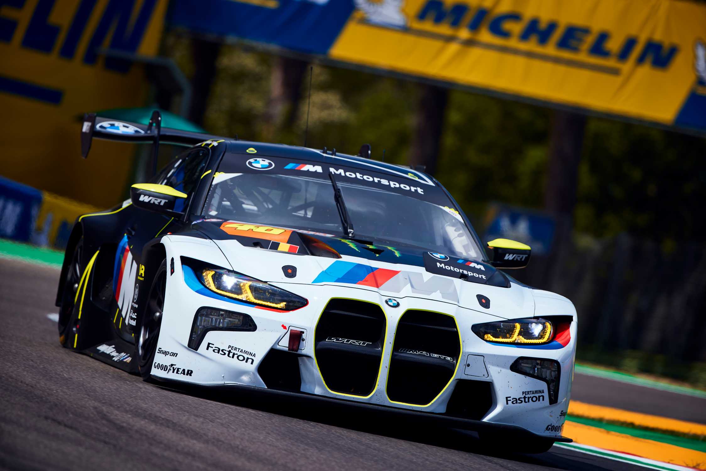 Imola, 17-21 April 2024. BMW M Motorsport. FIA World Endurance Championship, FIA WEC, Team WRT ...