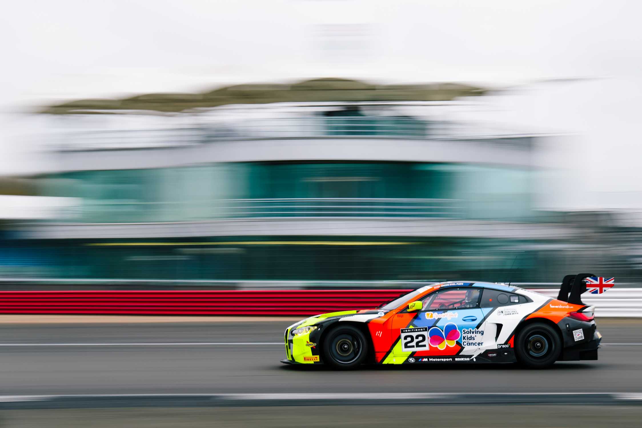 Silverstone (GBR), 26th to 28th April 2024. BMW M Motorsport, British ...