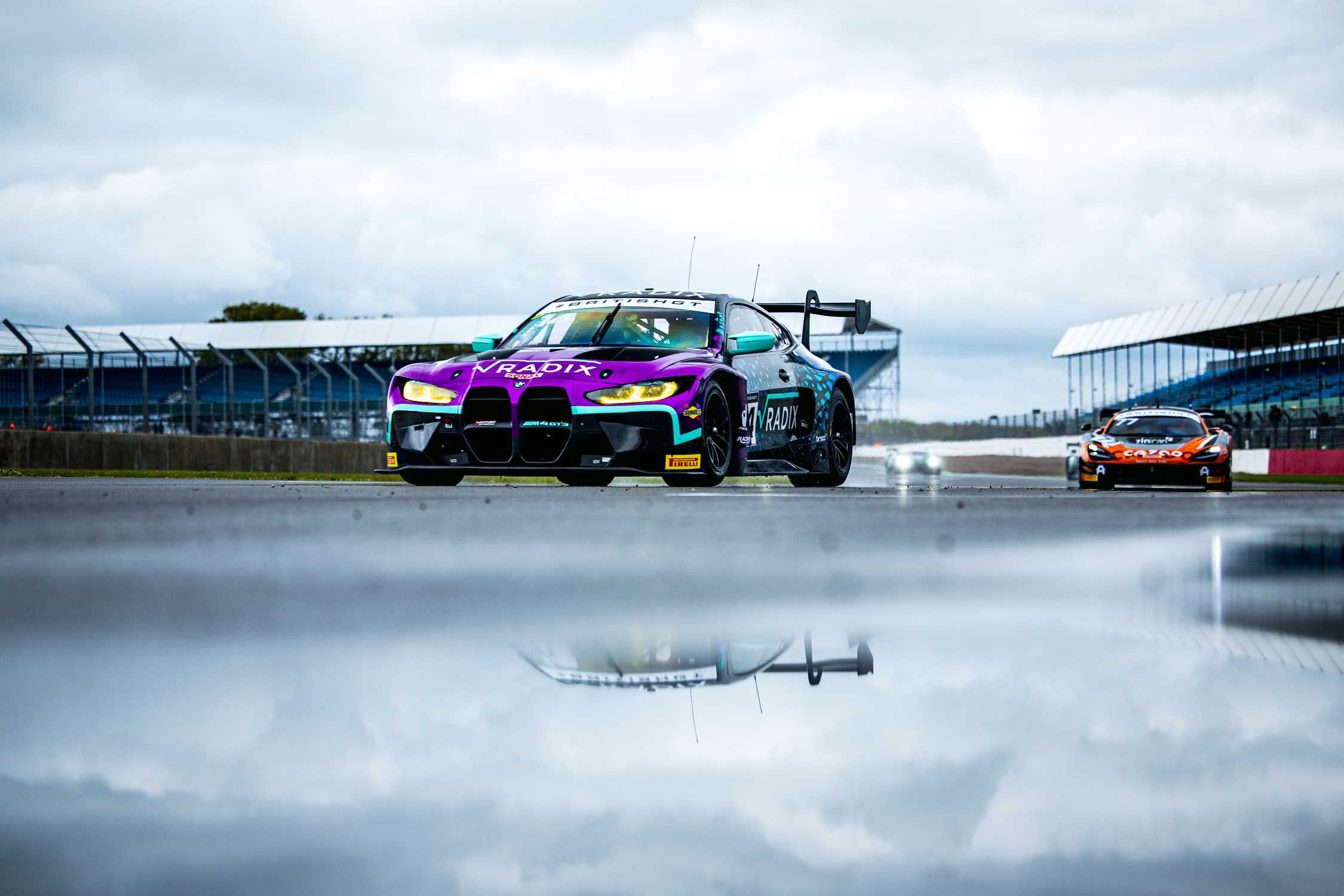 Silverstone (GBR), 26th to 28th April 2024. BMW M Motorsport, British ...