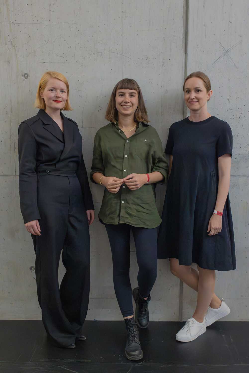 Johanna Seelemann, Anna Goldhofer und Martina Maier (from left to right)