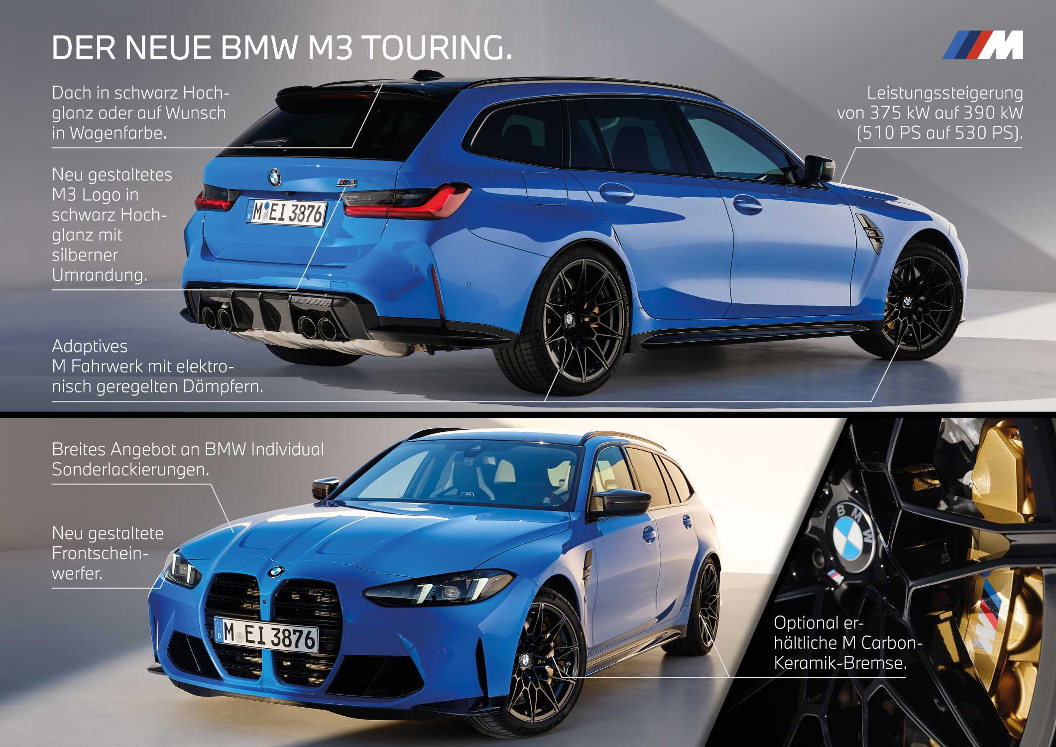 Der neue BMW M3 Touring - Highlights