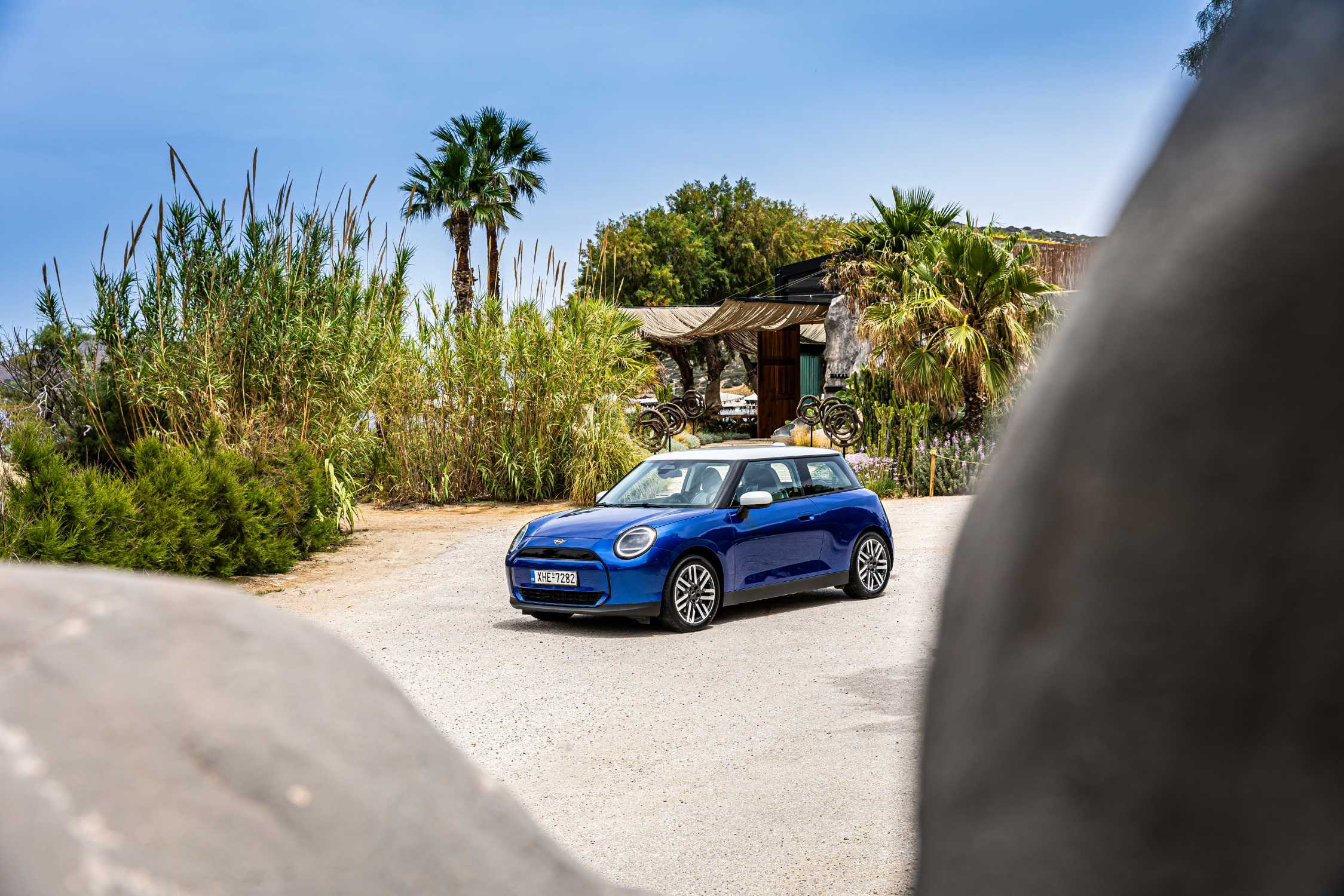 The new MINI Cooper E in Athens, Greece. (06/2024)