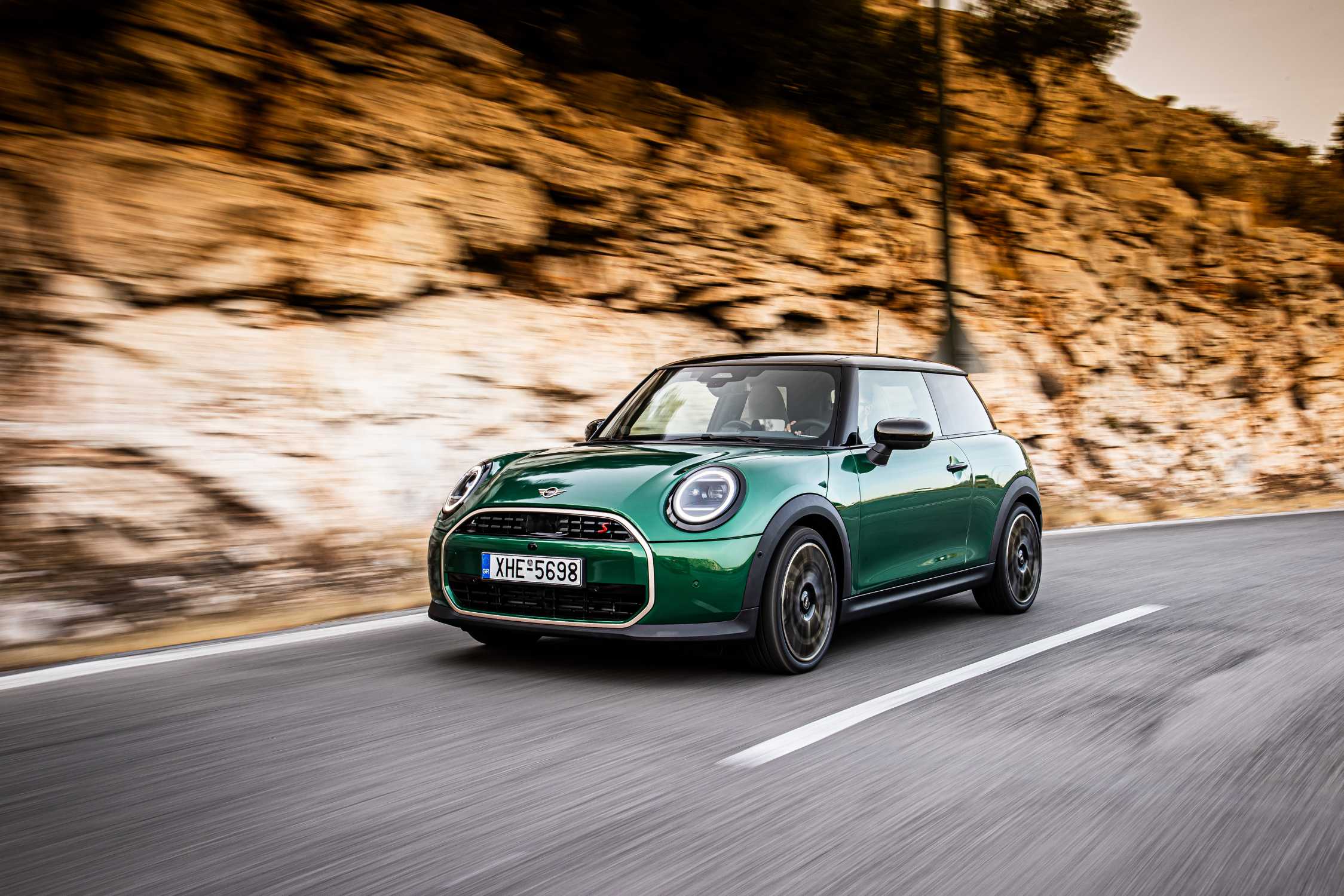 The new MINI Cooper S in Athens, Greece. (06/2024)