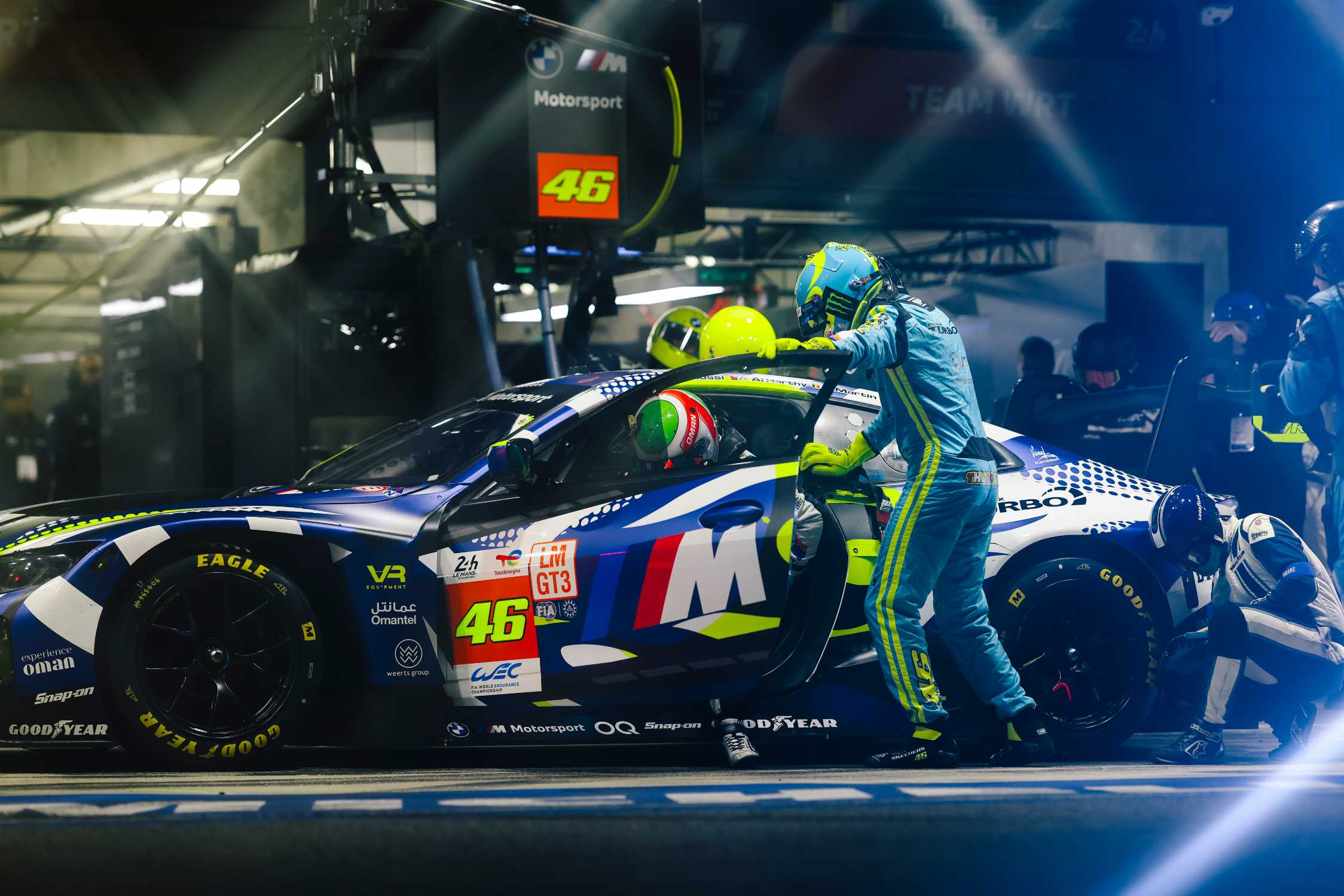 Le Mans (FRA), 7-16 June 2024. FIA World Endurance Championship, 24h Le Mans, Team WRT, LMGT3 ...