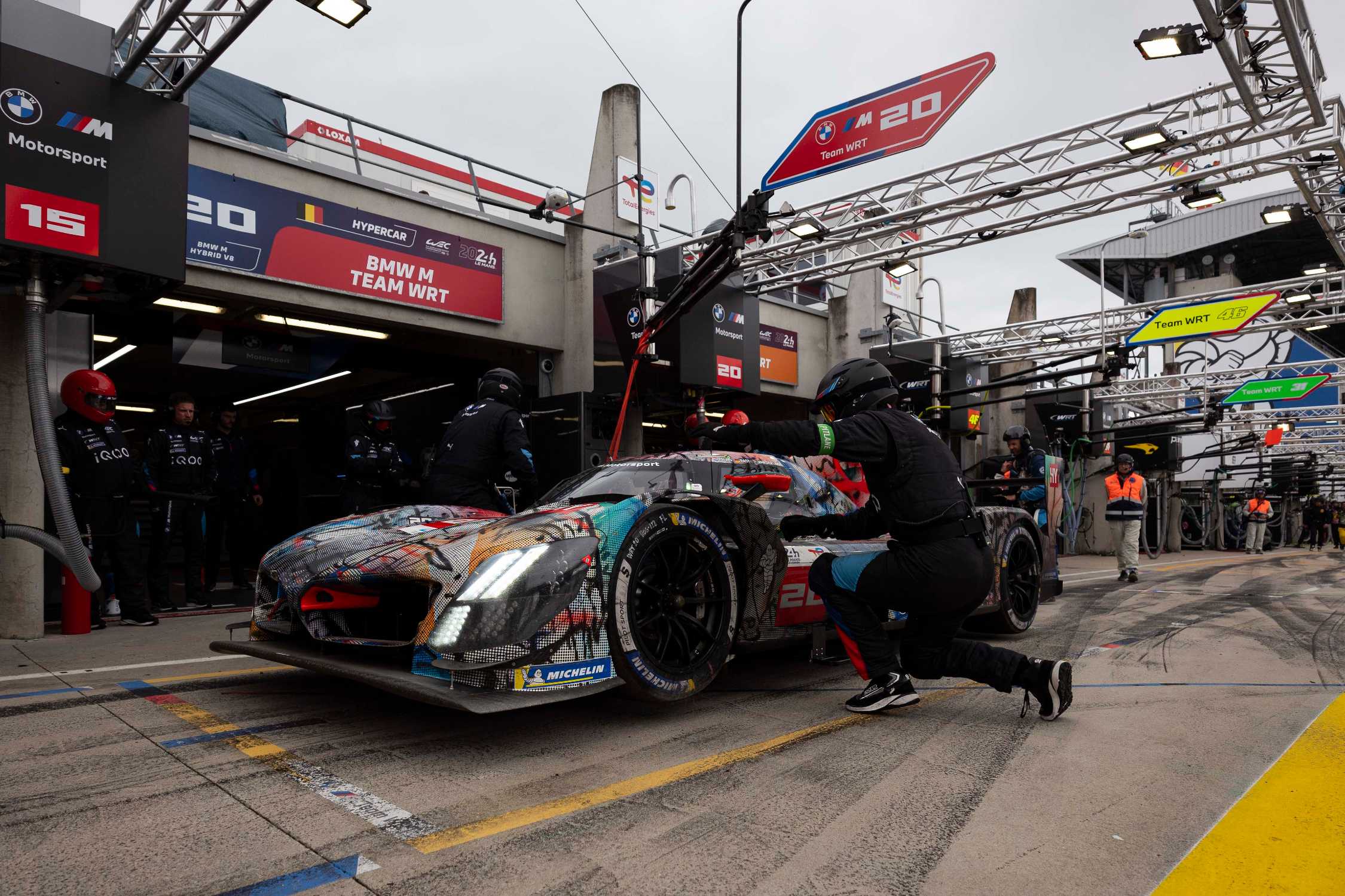 Le Mans (FRA), 7-16 June 2024. FIA World Endurance Championship, 24h Le Mans, BMW M Team WRT ...