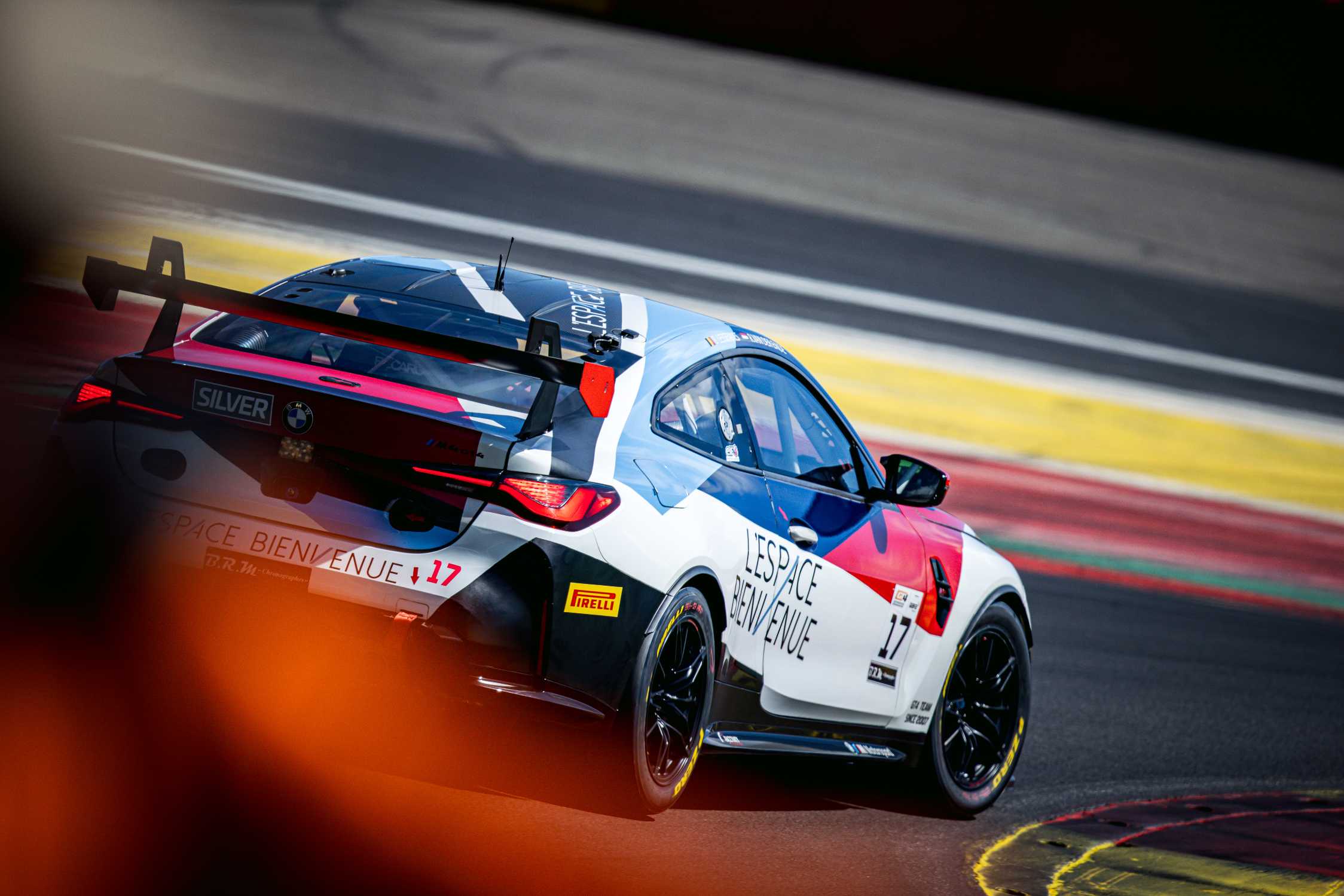 Spa-Francorchamps (BEL), 26 June - 30 June 2024. GT4 European Series, L'Espace Bienvenue, #17 ...