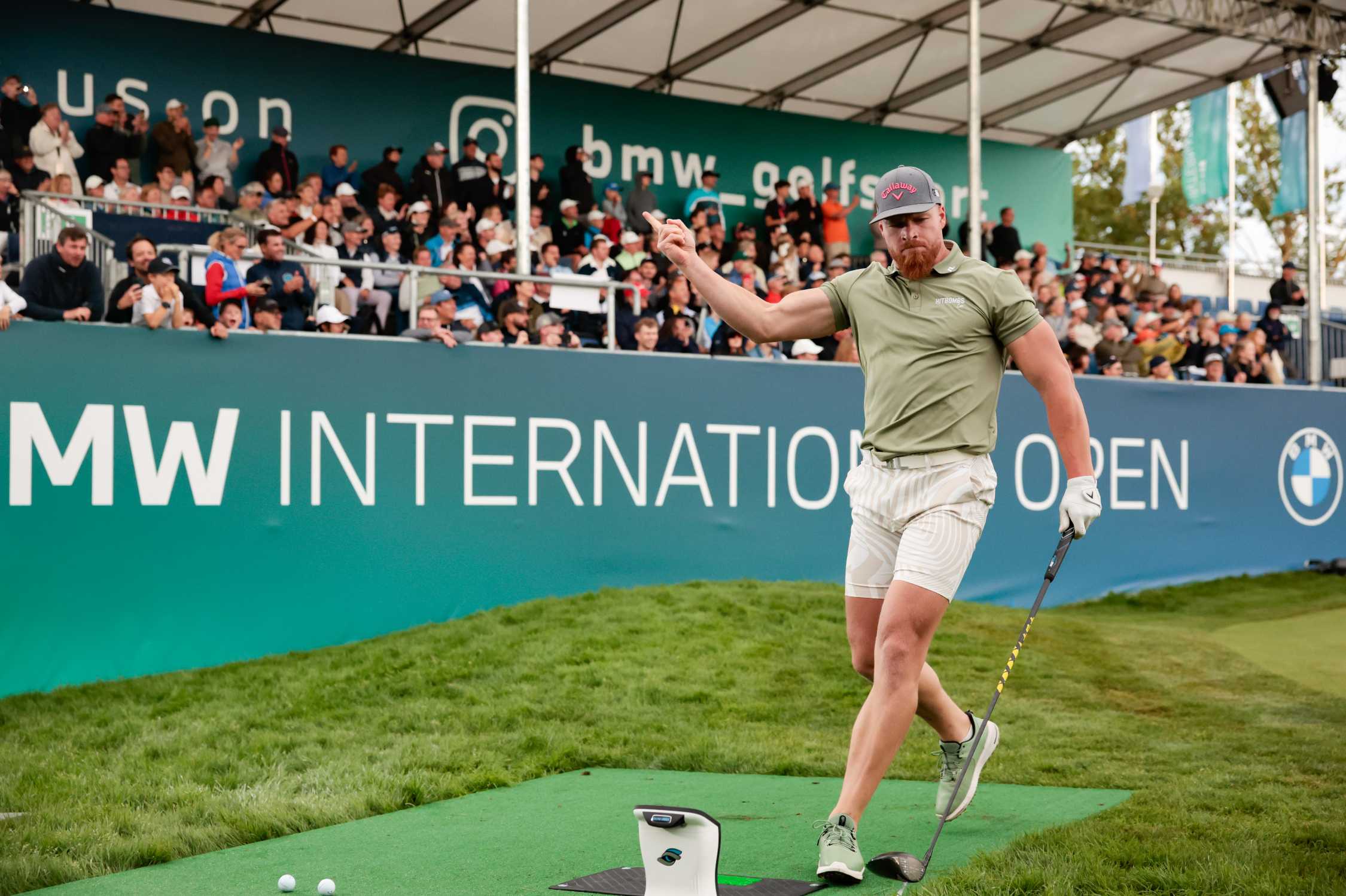 04th July 2024, BMW International Open, Longdrive Showevent, Martin ...