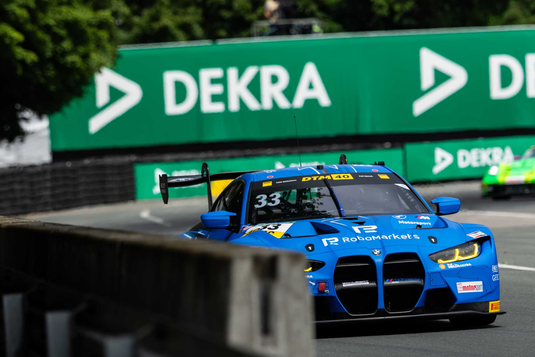 Nuremberg (GER), 05-07 July 2024. DTM, ADAC, Norisring, Round 4, René Rast, #33 BMW M4 GT3 ...