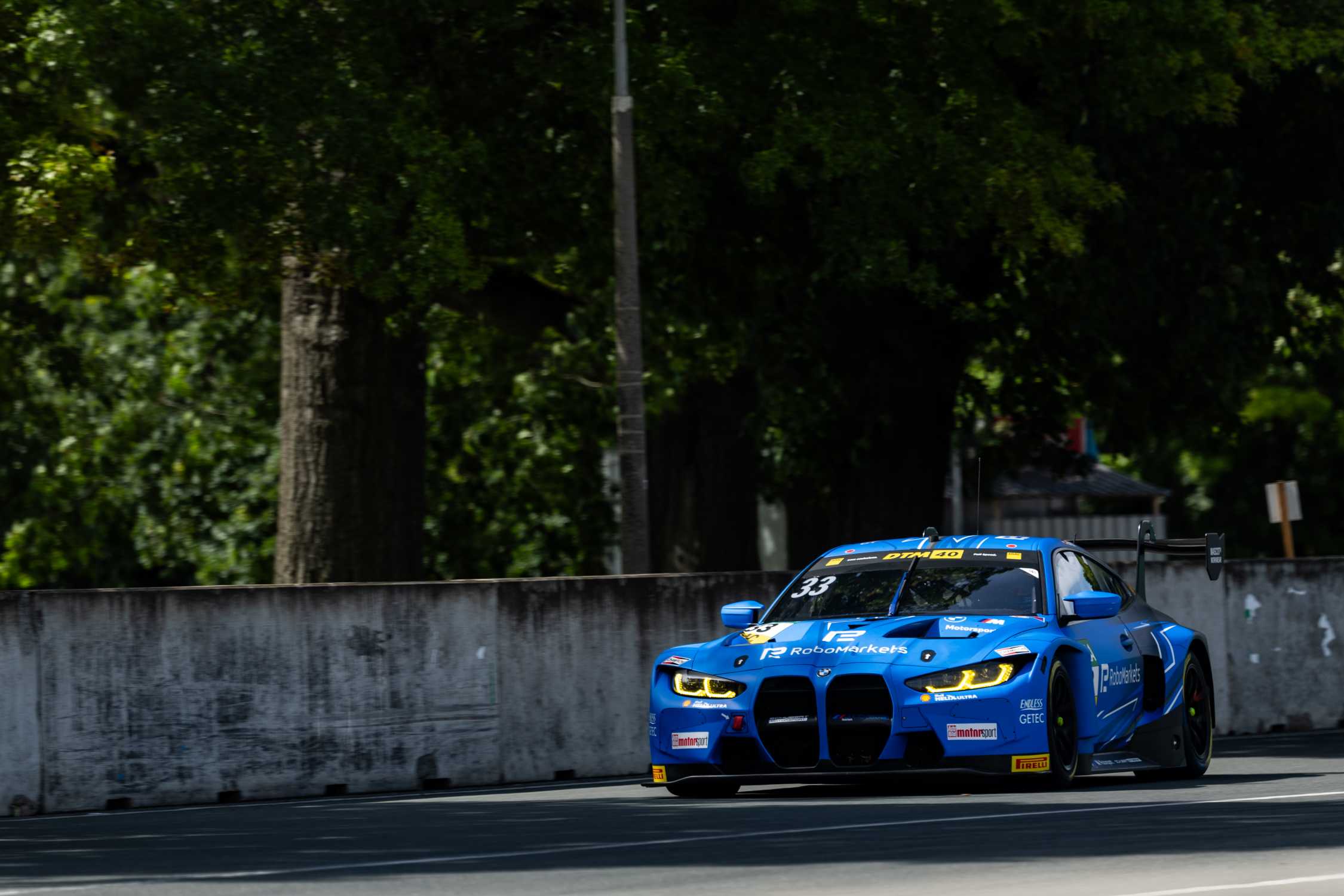 Nuremberg (GER), 05-07 July 2024. DTM, ADAC, Norisring, Round 4, René Rast, #33 BMW M4 GT3 ...