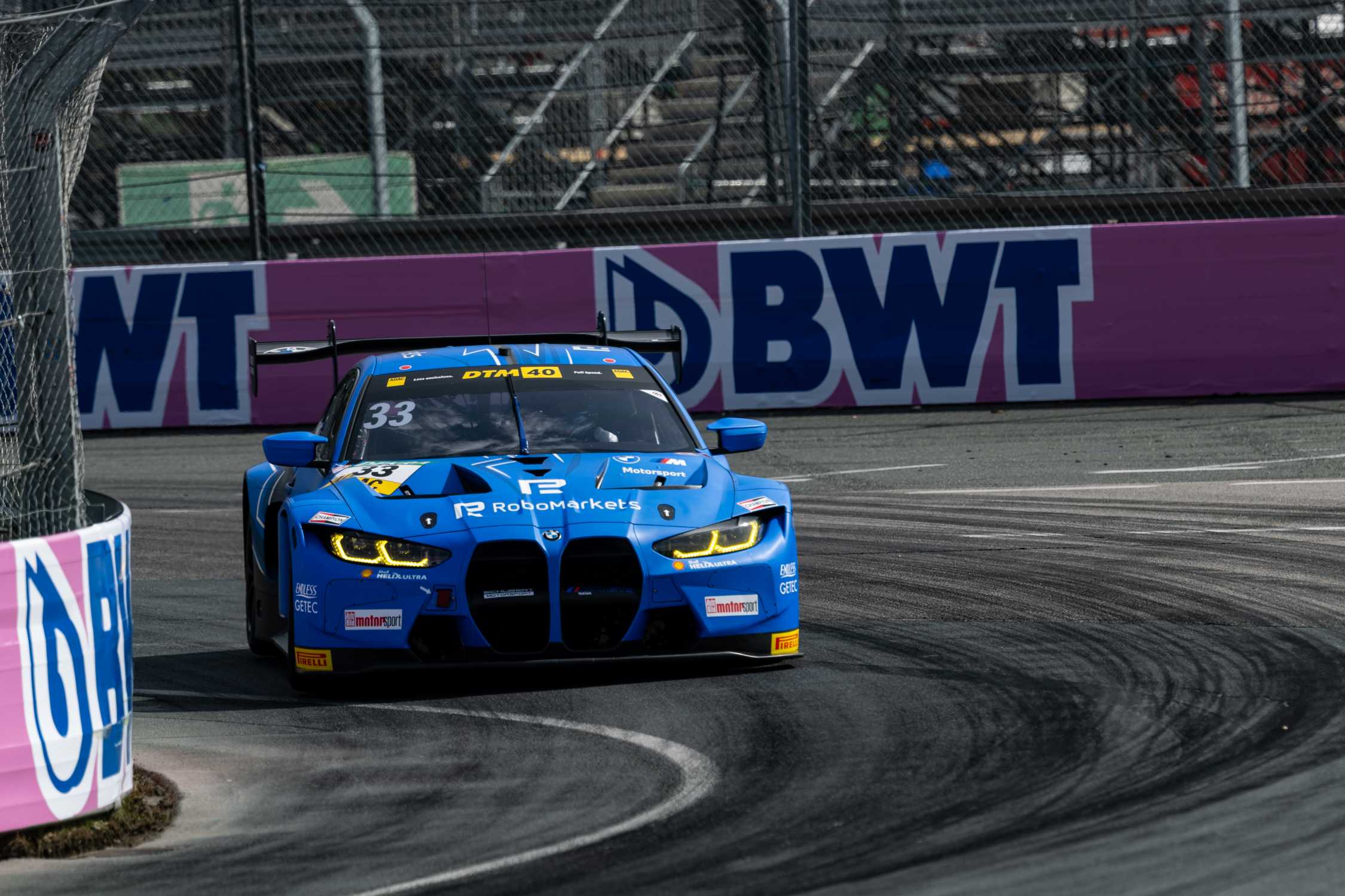 Nuremberg (GER), 05-07 July 2024. DTM, ADAC, Norisring, Round 4, René Rast, #33 BMW M4 GT3 ...