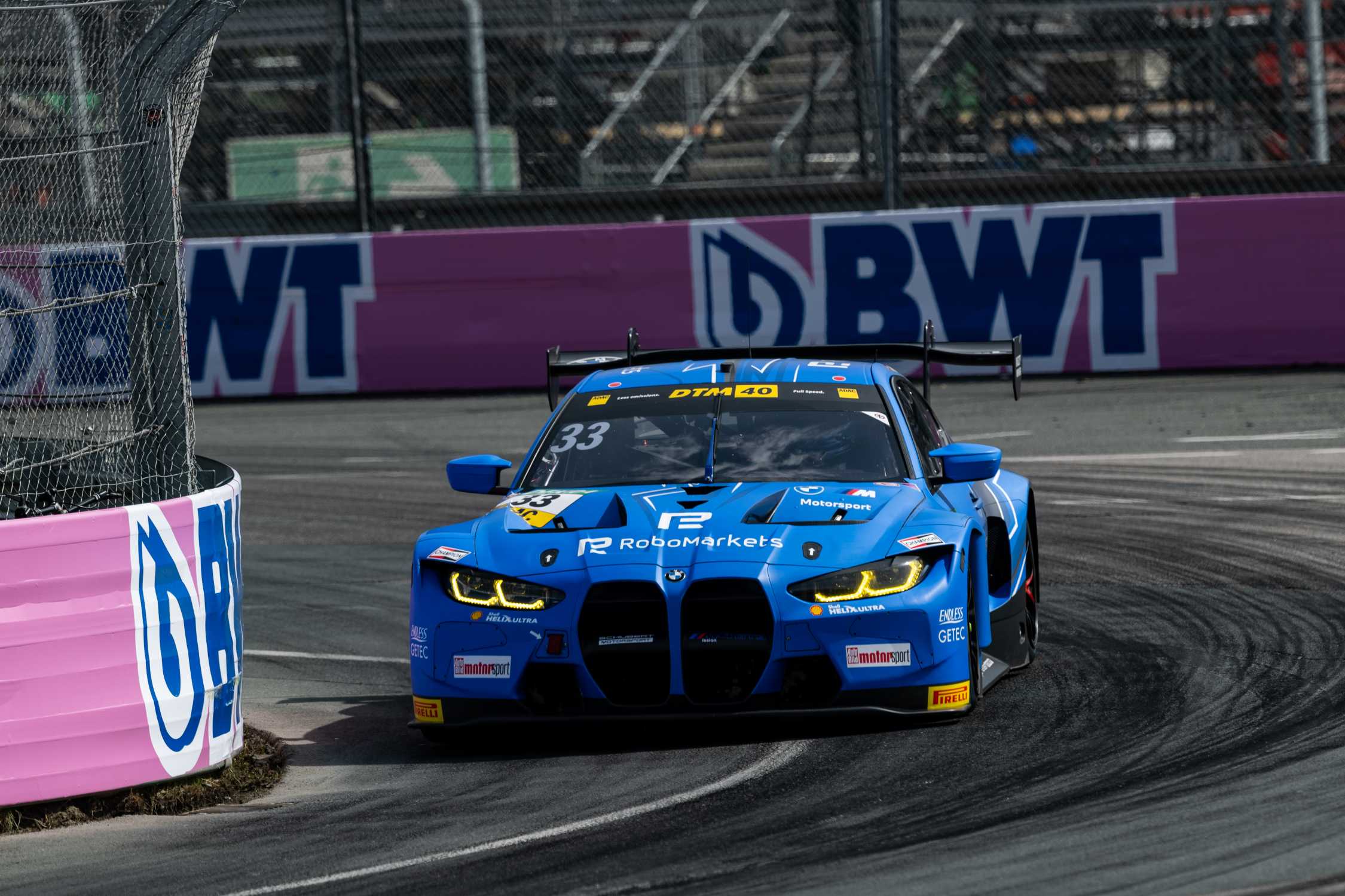 Nuremberg (GER), 05-07 July 2024. DTM, ADAC, Norisring, Round 4, René Rast, #33 BMW M4 GT3 ...
