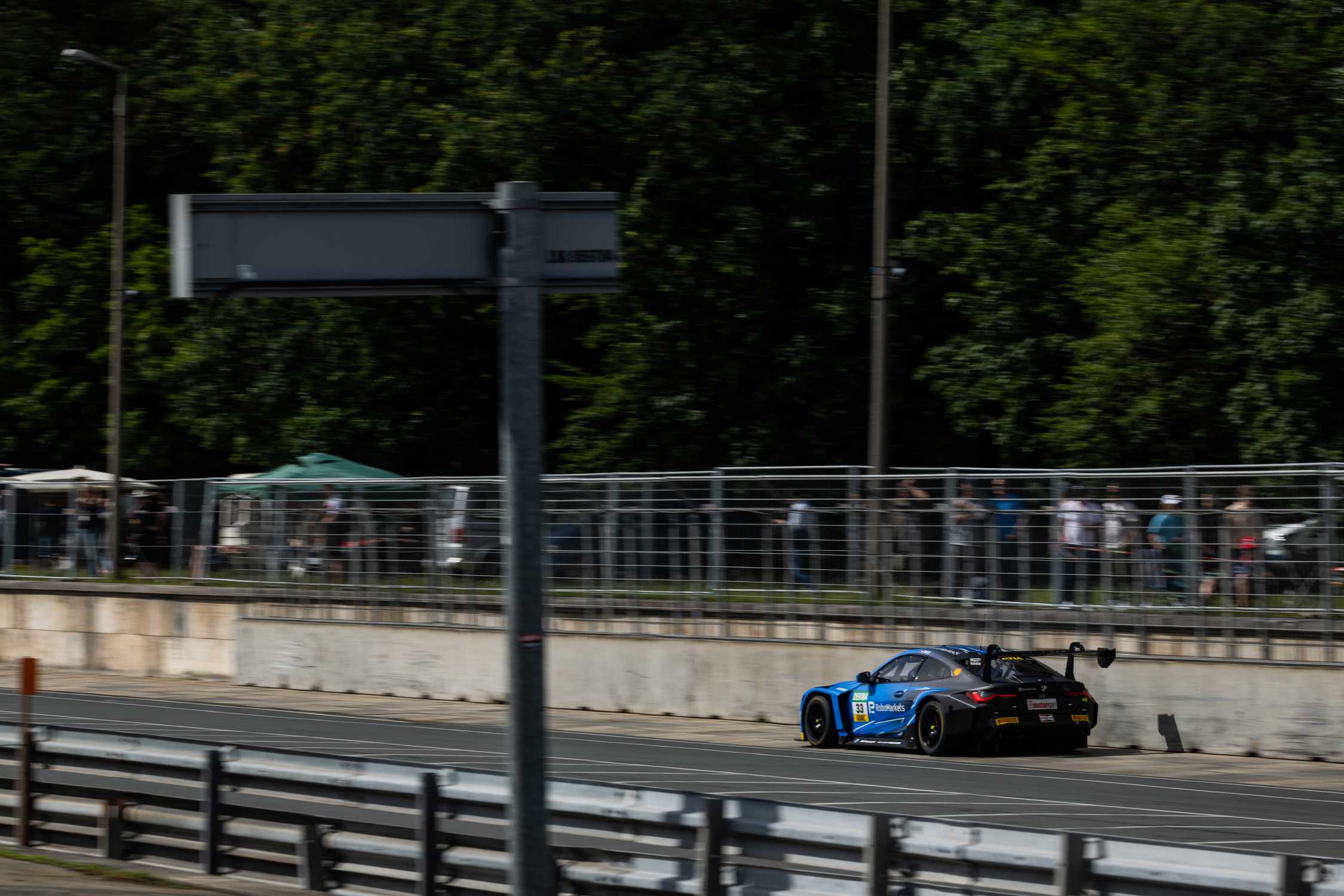 Nuremberg (GER), 05-07 July 2024. DTM, ADAC, Norisring, Round 4, René Rast, #33 BMW M4 GT3 ...