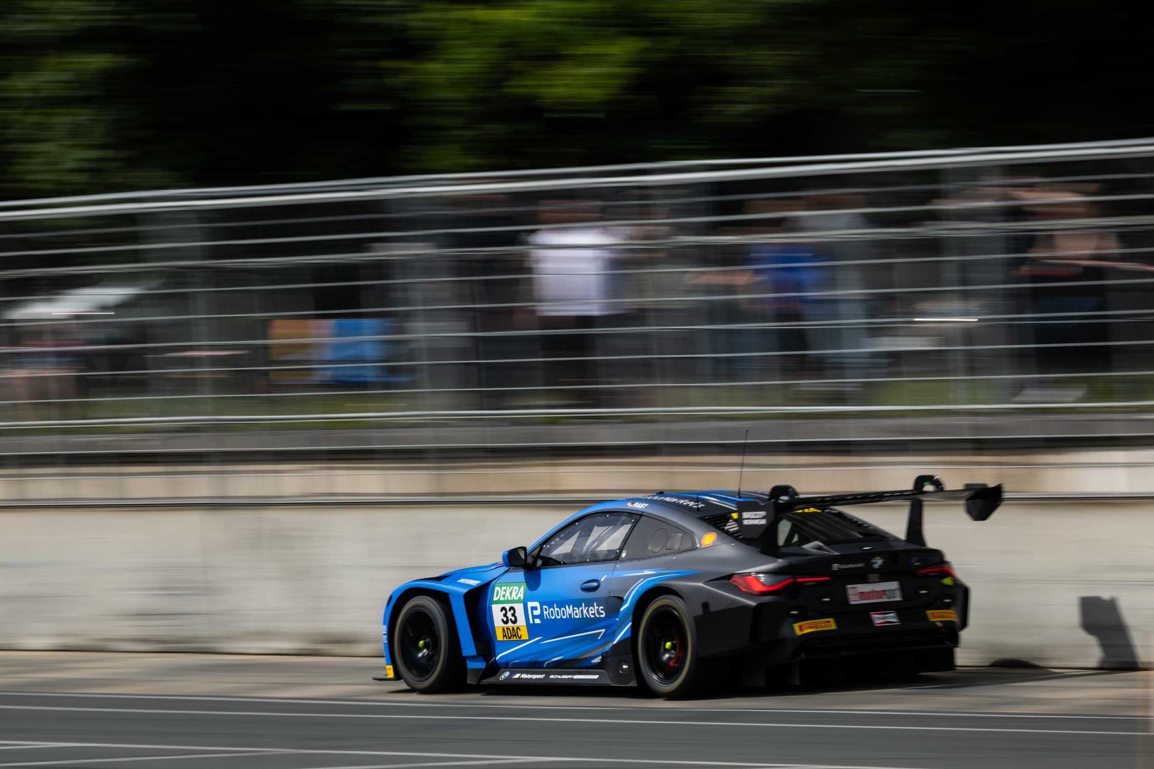 Nuremberg (GER), 05-07 July 2024. DTM, ADAC, Norisring, Round 4, René Rast, #33 BMW M4 GT3 ...