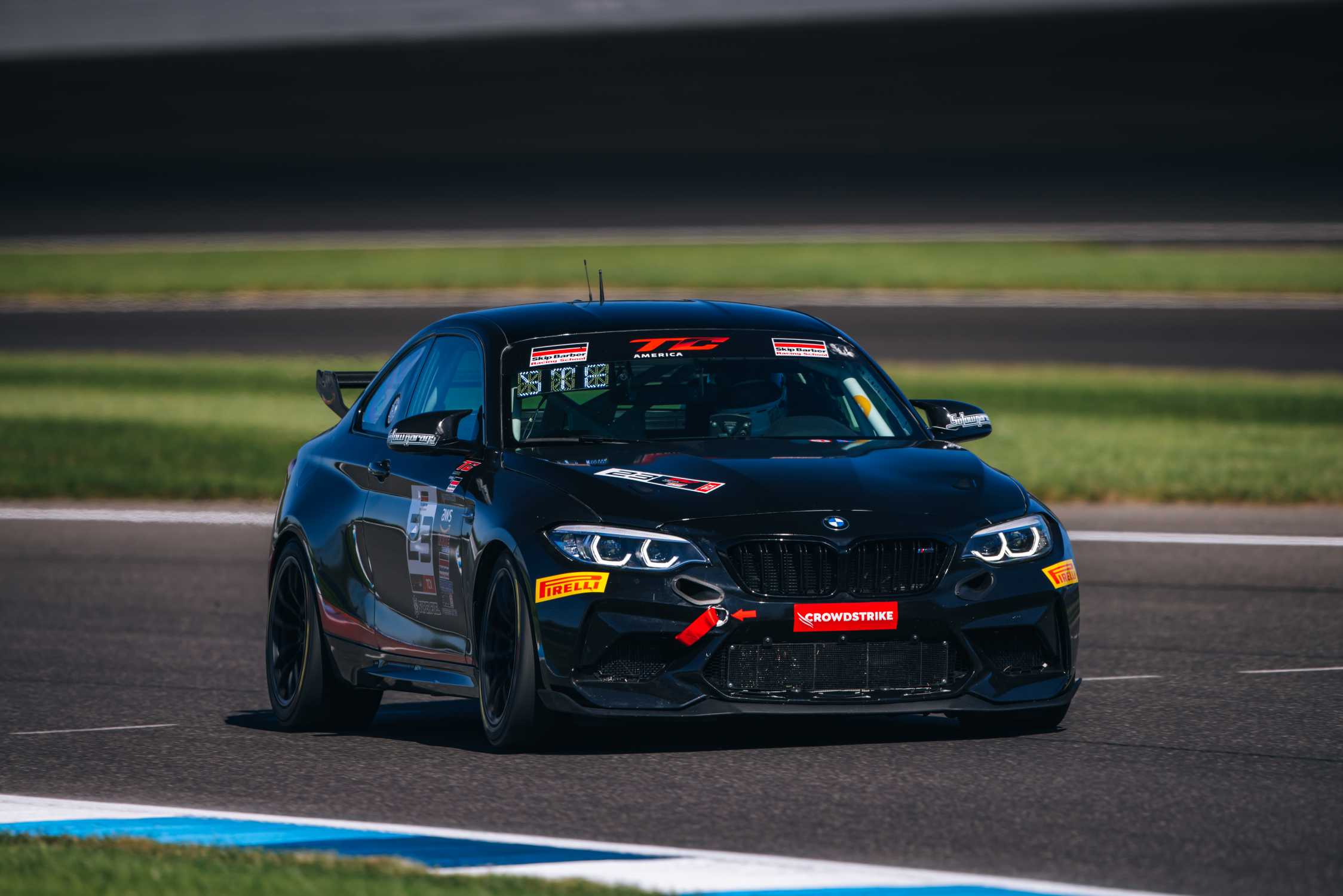 Indianapolis (USA), 4-6 October 2024. TC America, SRO, #23 BMW M2 CS Racing, Fast Track Racing ...
