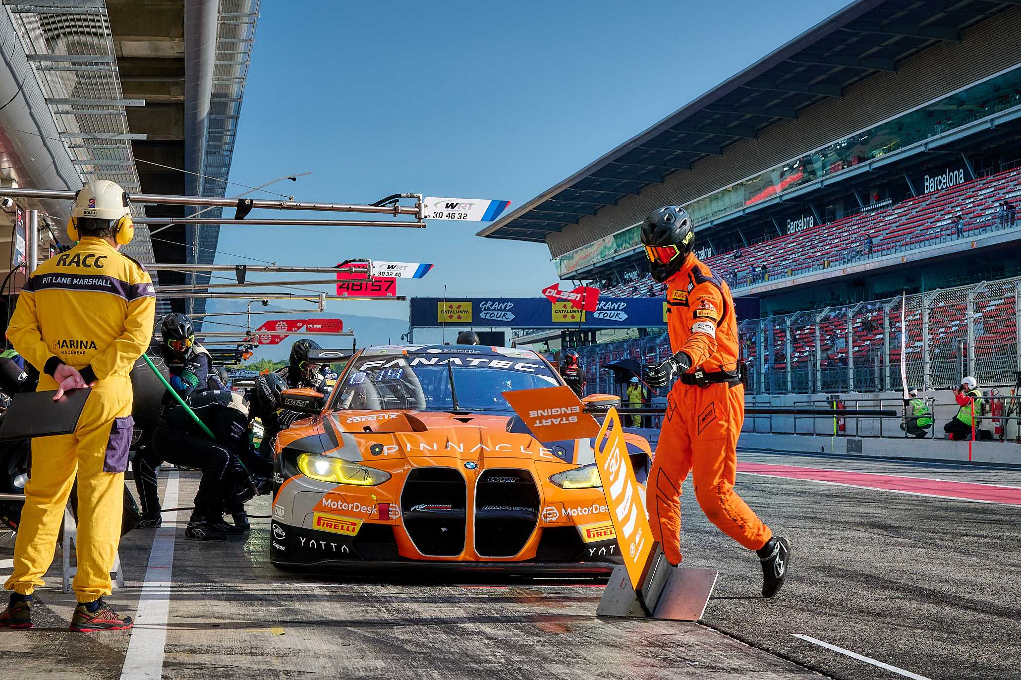 Barcelona (ESP), 11-13 October 2024. Fanatec GT World Challenge Europe ...