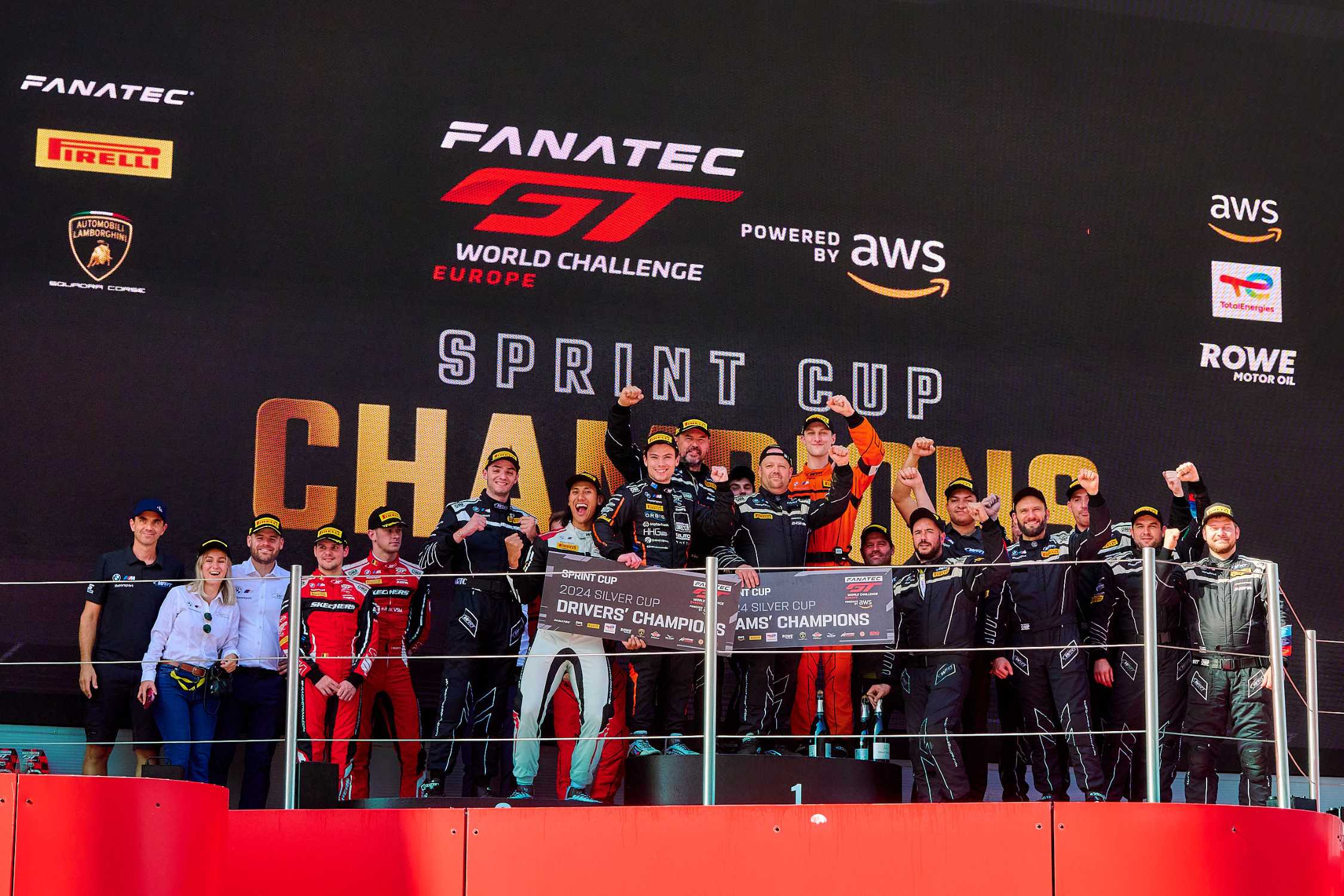 Barcelona (ESP), 11-13 October 2024. Fanatec GT World Challenge Europe, Sprint Cup, GTWC, Team ...