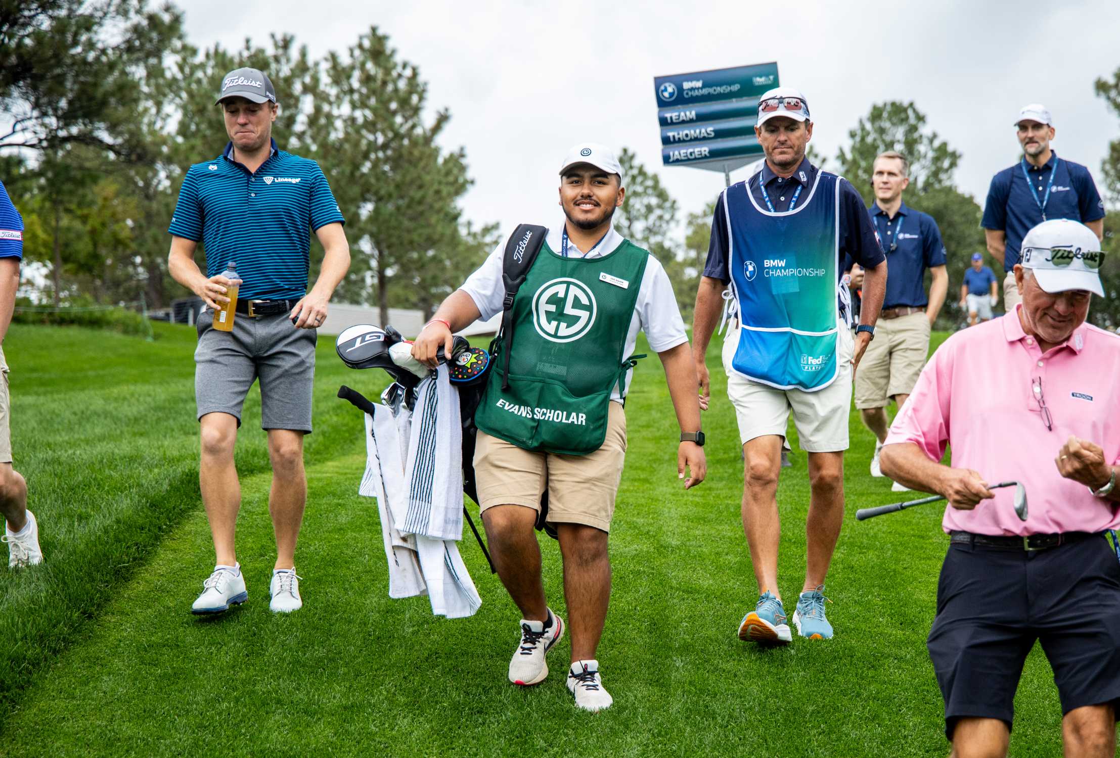 The 2024 BMW Championship at Castle Pines Golf Club raises a record $10.2 million for the Evans ...