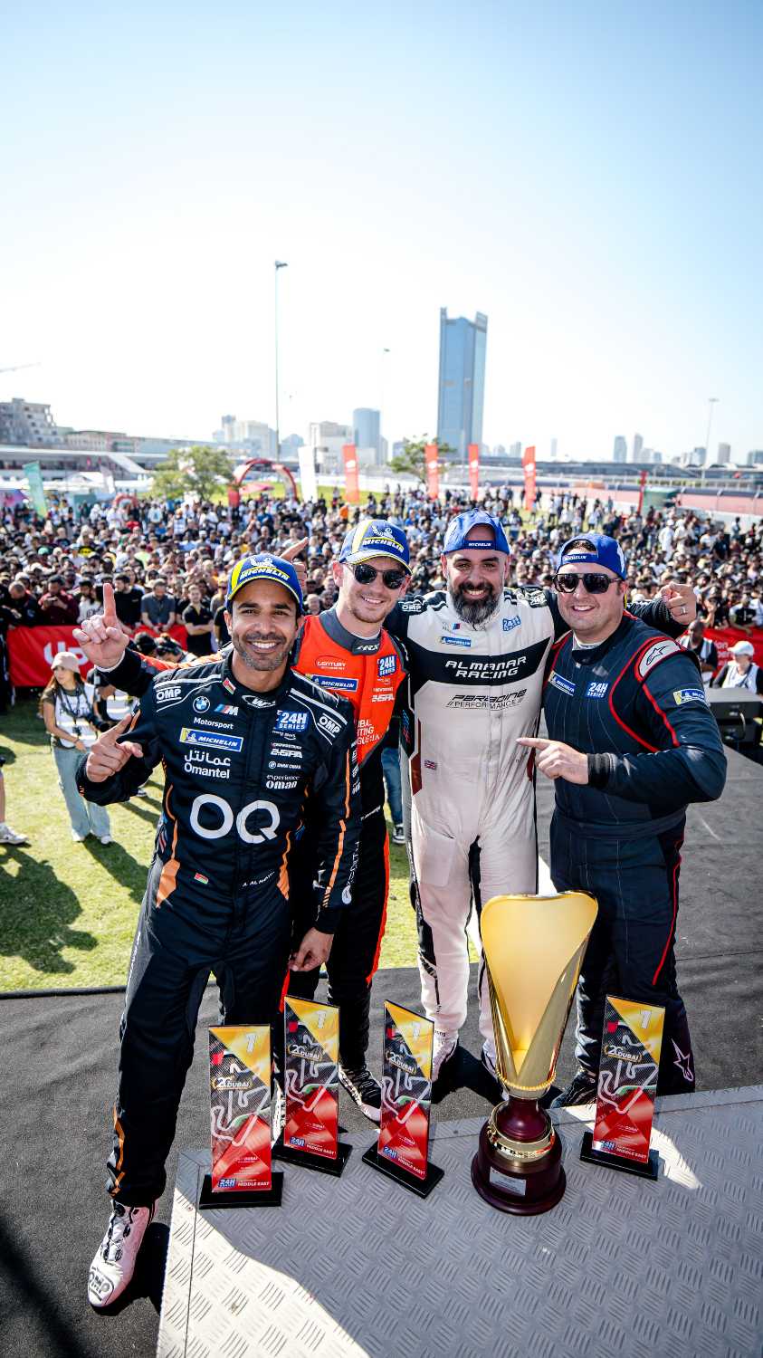 Dubai (UAE), 10th to 12th January 2025. BMW M Motorsport, 24H Series ...